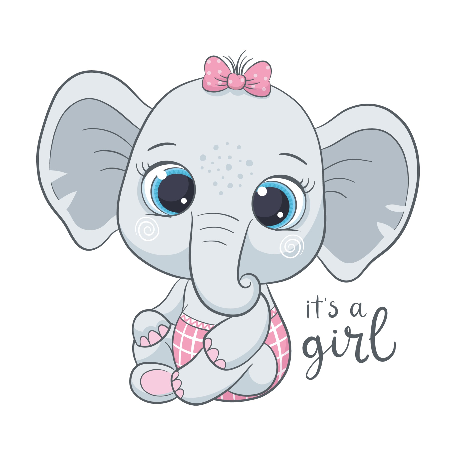 lindo bebé elefante con frase - es una niña 3417315 Vector en Vecteezy lindo bebé elefante con frase - es una niña 3417315 Vector en Vecteezy