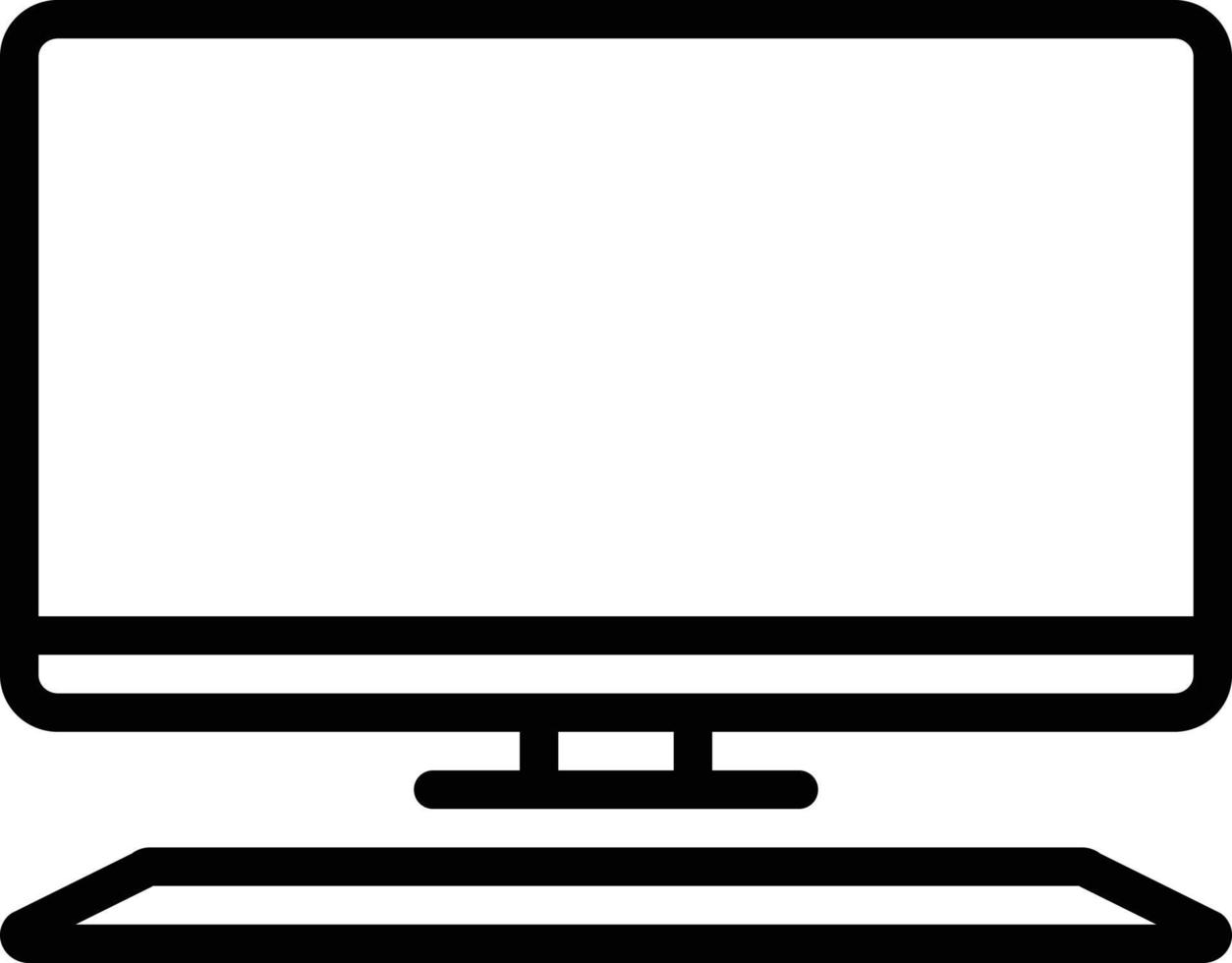 Line icon for computer 3418213 Vector Art at Vecteezy