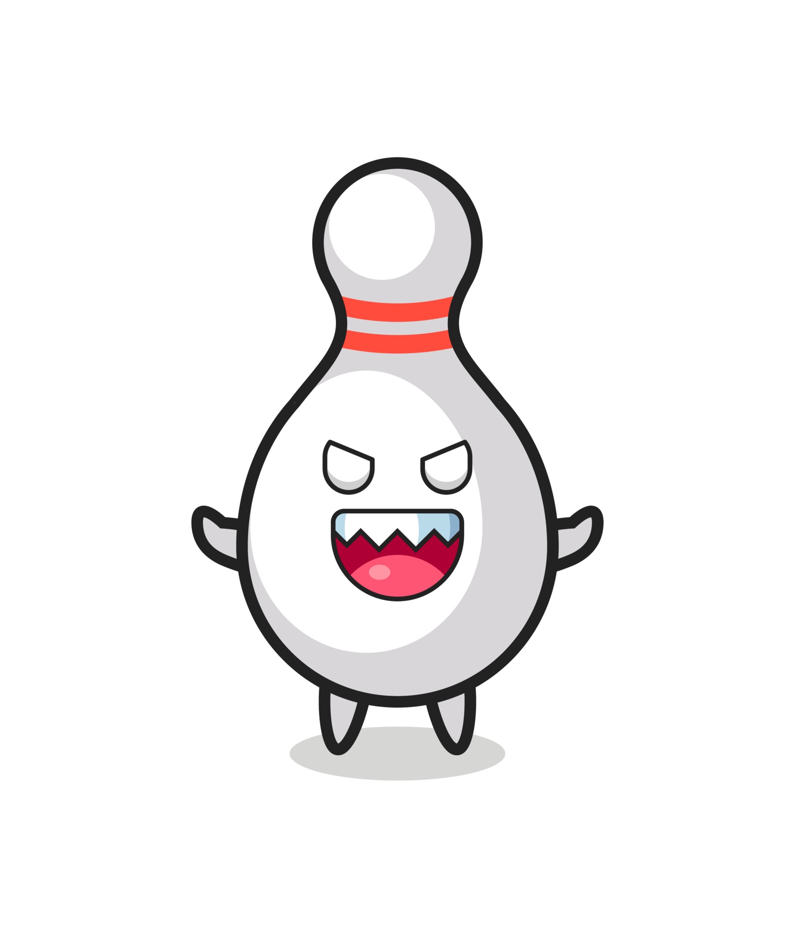 illustration of evil bowling pin mascot character 3420071 Vector Art at ... illustration of evil bowling pin mascot character 3420071 Vector Art at ...