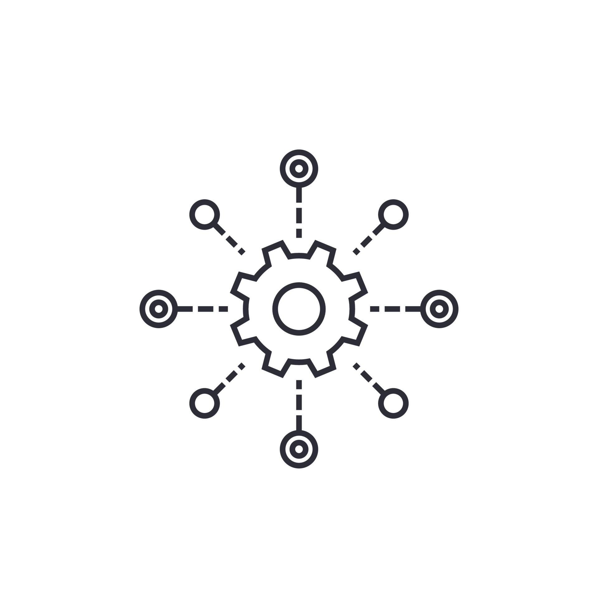 Software Testing Automation Line Vector Icon 3420243 Vector Art At Vecteezy