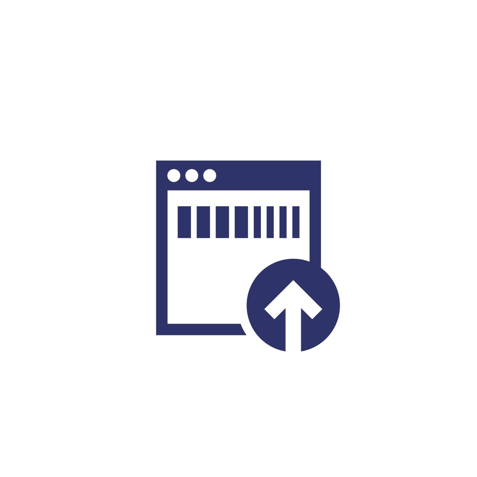 upload file icon to web 3420253 Vector Art at Vecteezy