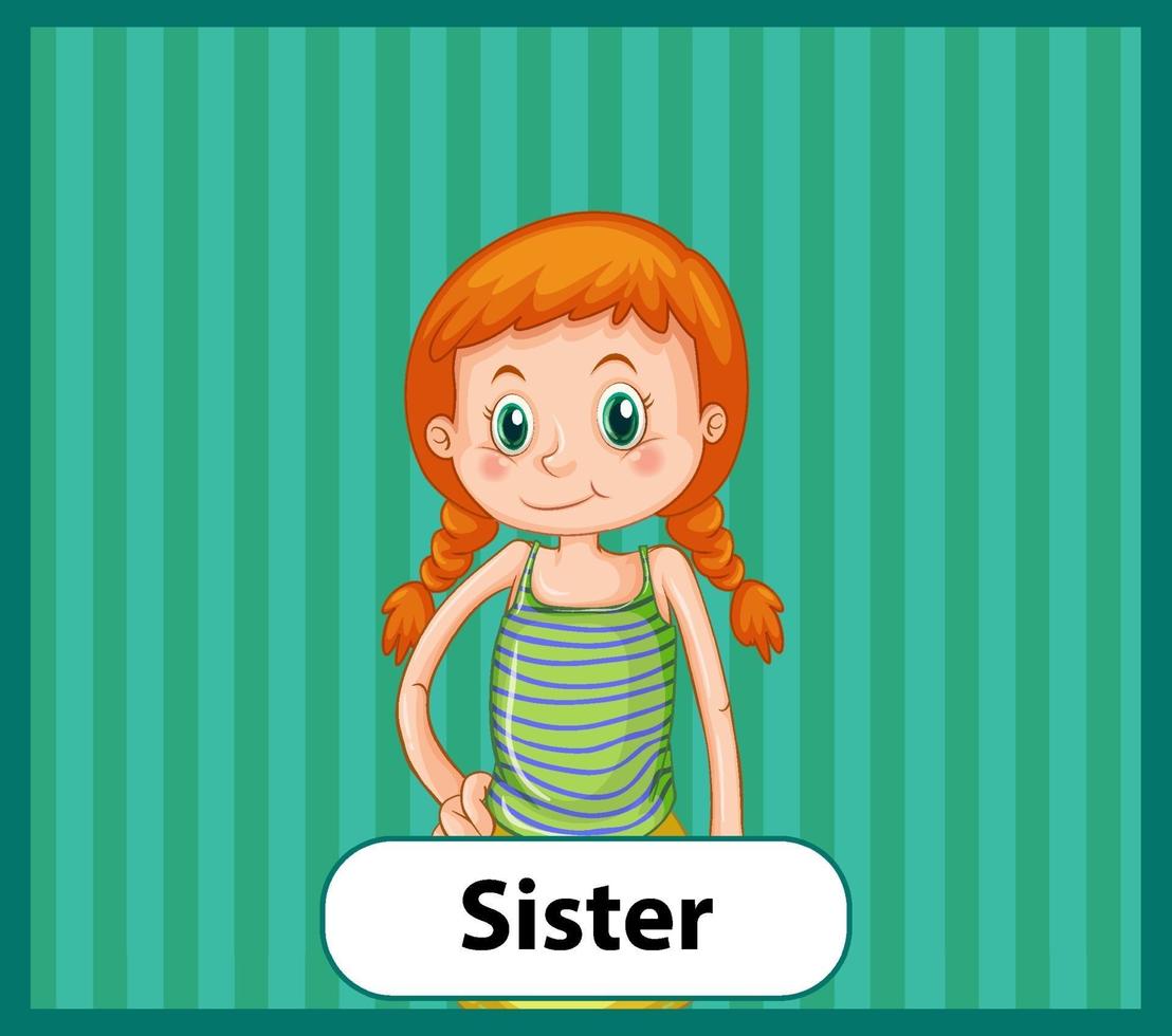 Baby Sister Vector Art Icons And Graphics For Free Download