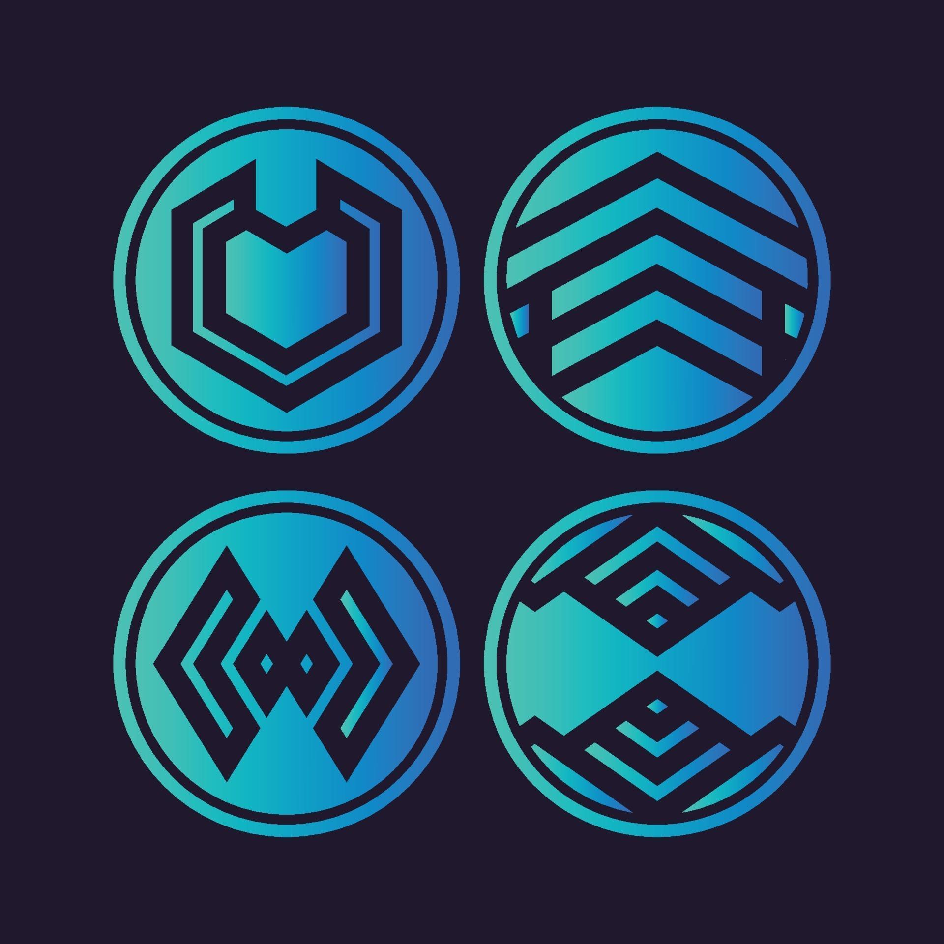 Abstract circle shapes 3423308 Vector Art at Vecteezy