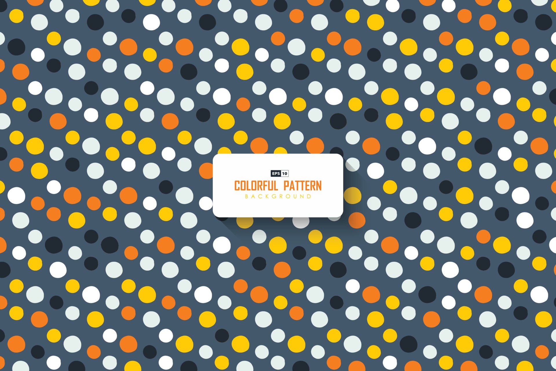 Abstract Colorful Dots Pattern Design Decoration Background 3423776