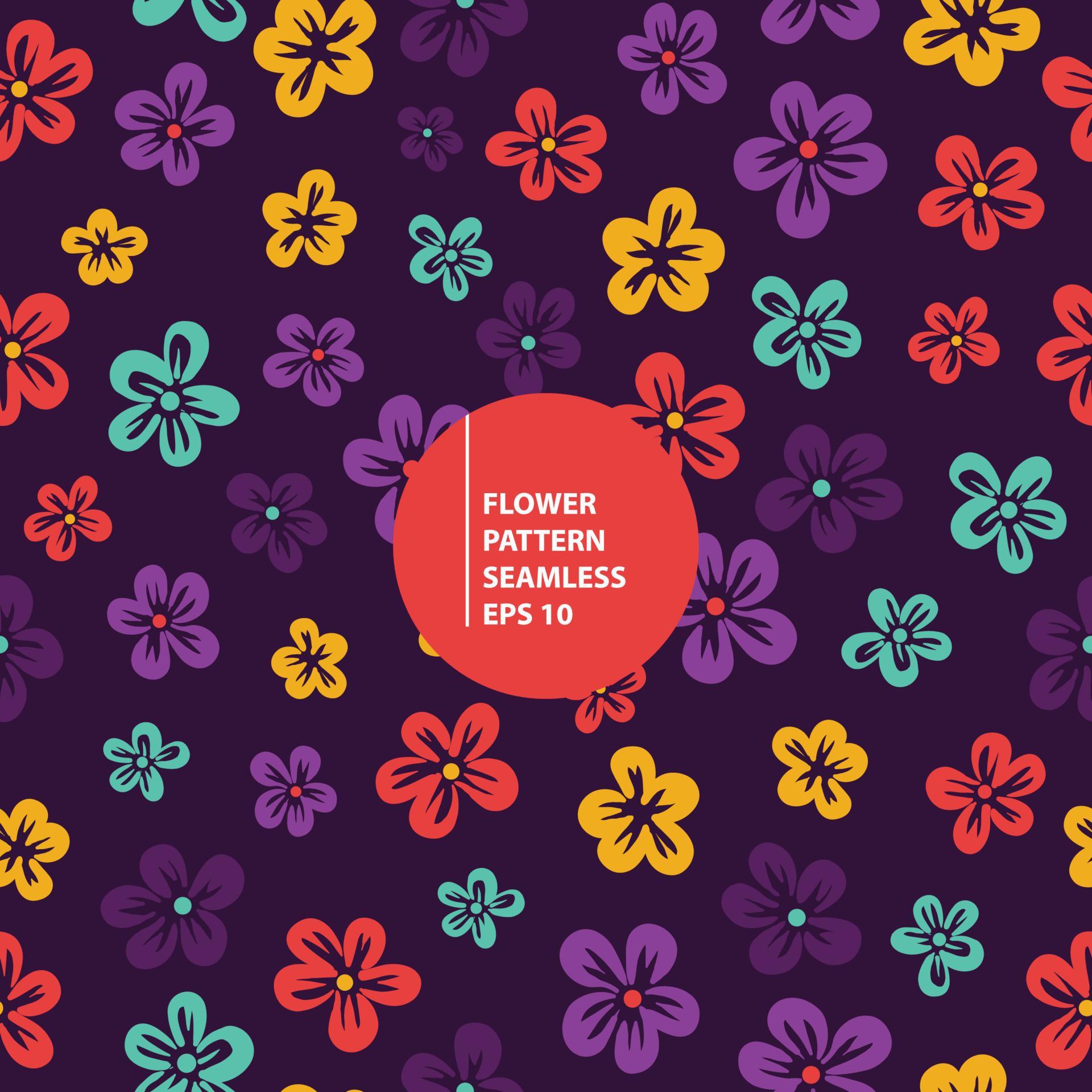 Tropical Flower Pattern Seamless Illustration 3430317 Vector Art At Tropical Flower Pattern Seamless Illustration 3430317 Vector Art At