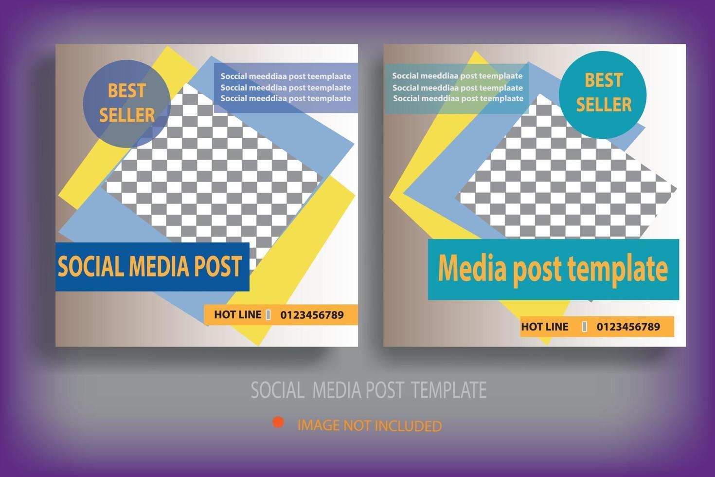 Template design for social media 3437338 Vector Art at Vecteezy