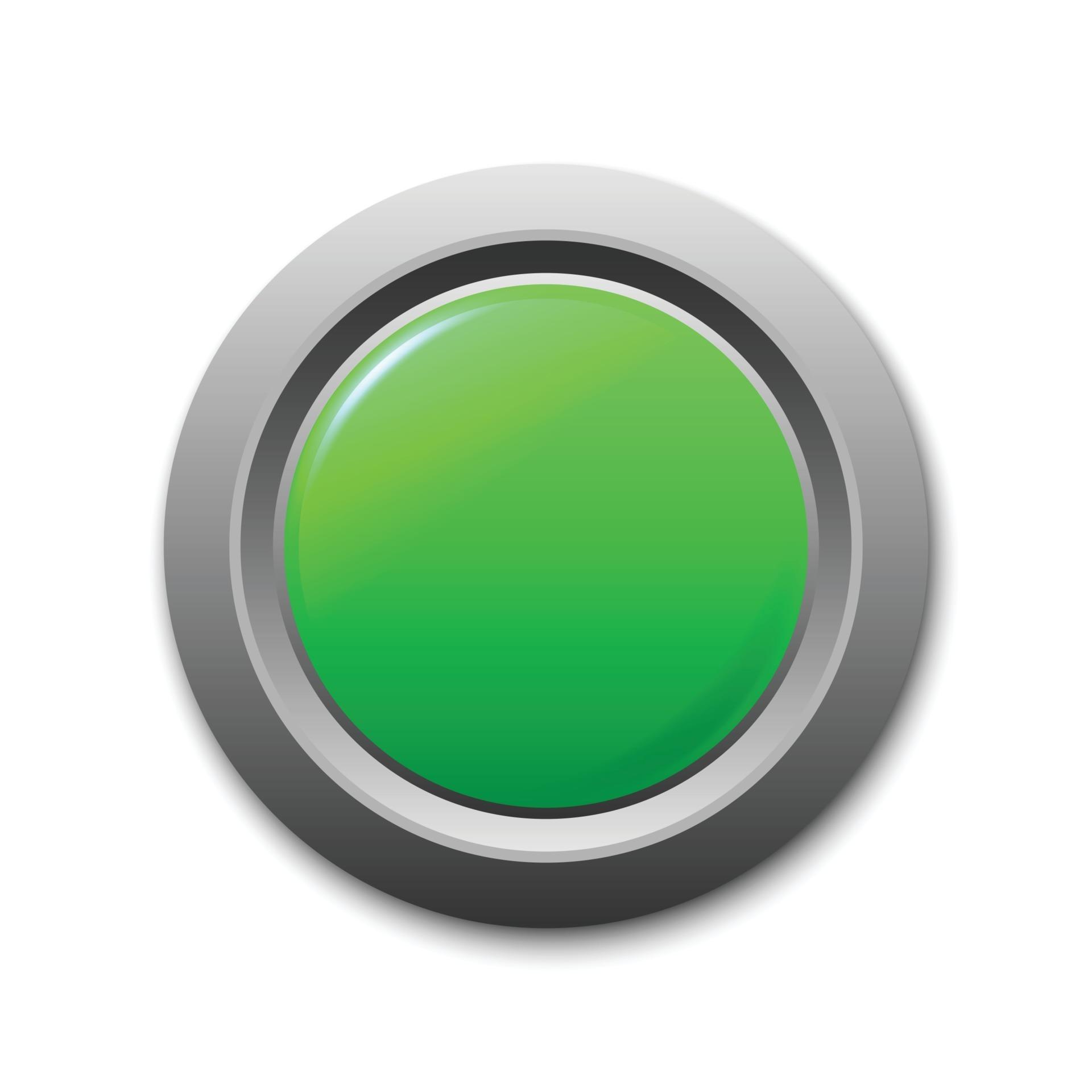 Green Circle Button Template for your design 3441090 Vector Art at Vecteezy