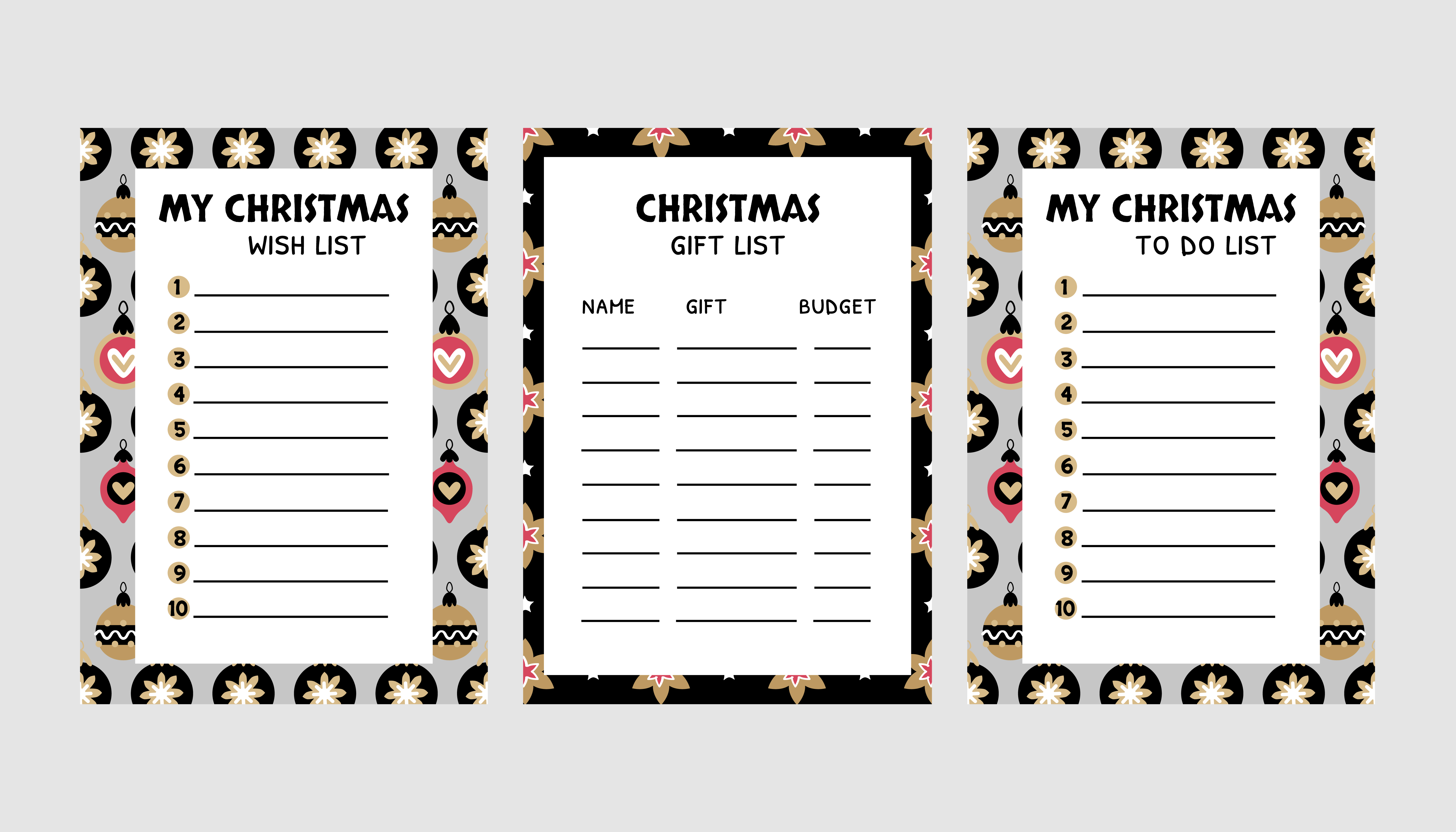 Christmas Wish List design template. Vector illustration. 3443611 ...