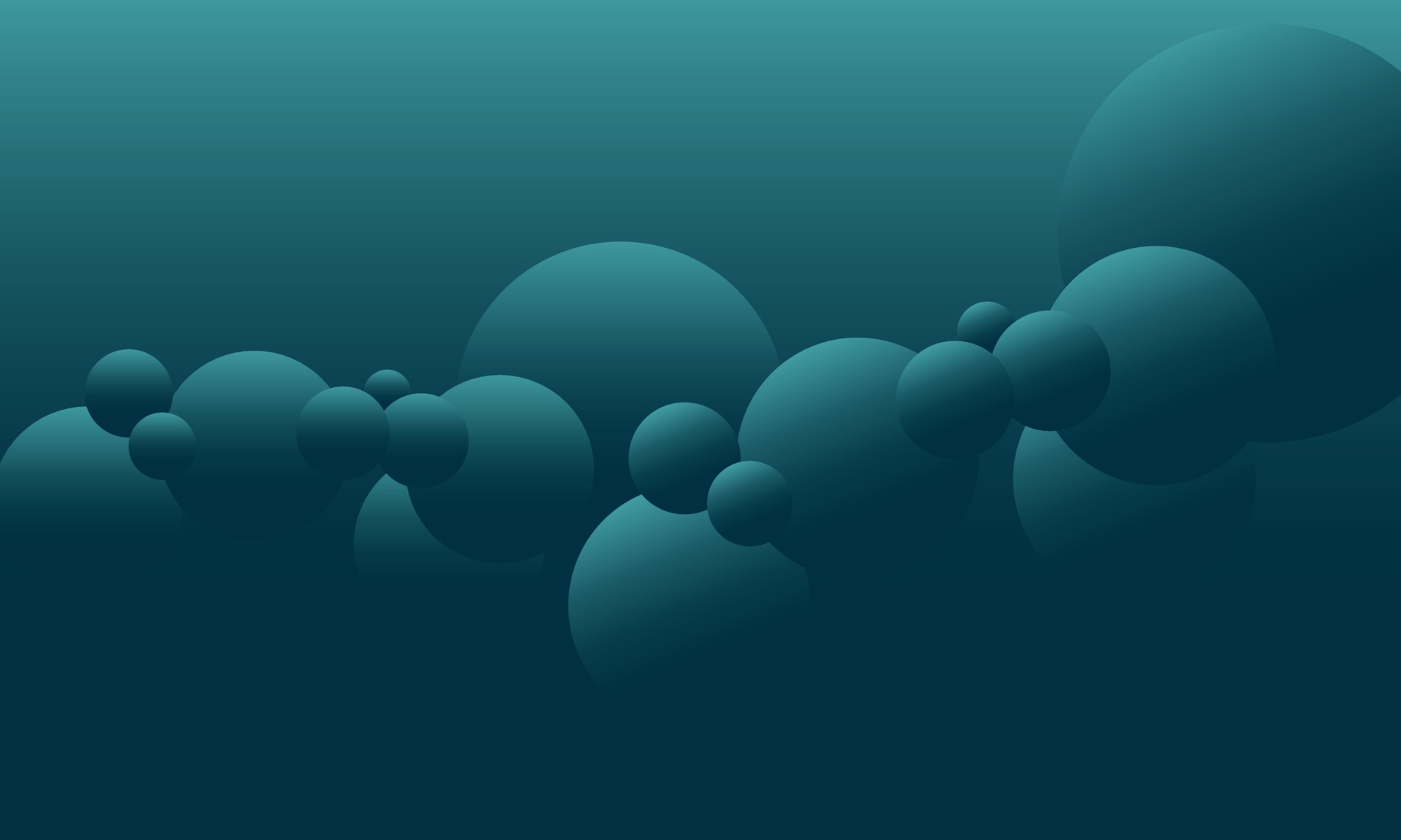 abstract blue bubbles wallpaper background. vector illustration 3448216 ...