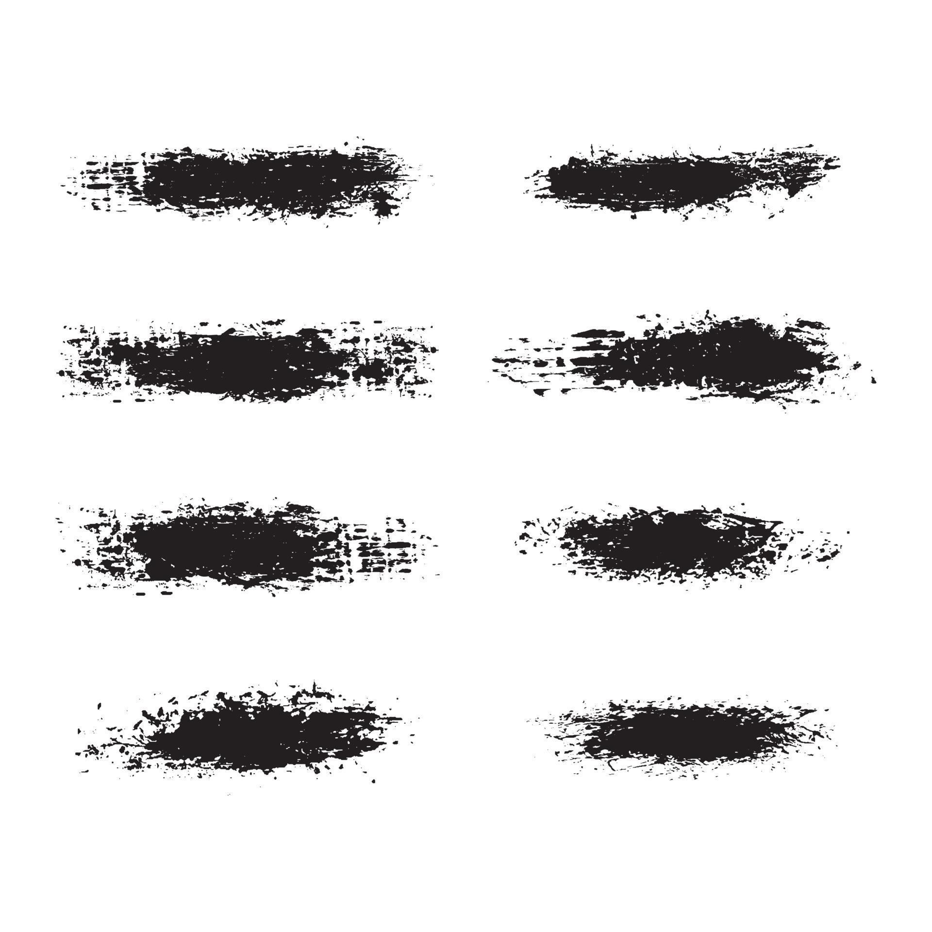 grunge brush stroke collection 3449517 Vector Art at Vecteezy