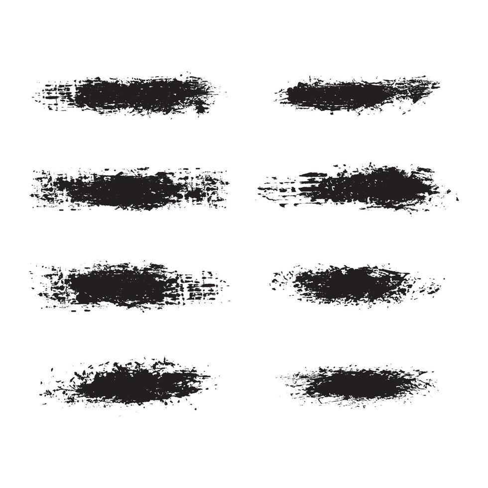 grunge brush stroke collection 3449517 Vector Art at Vecteezy