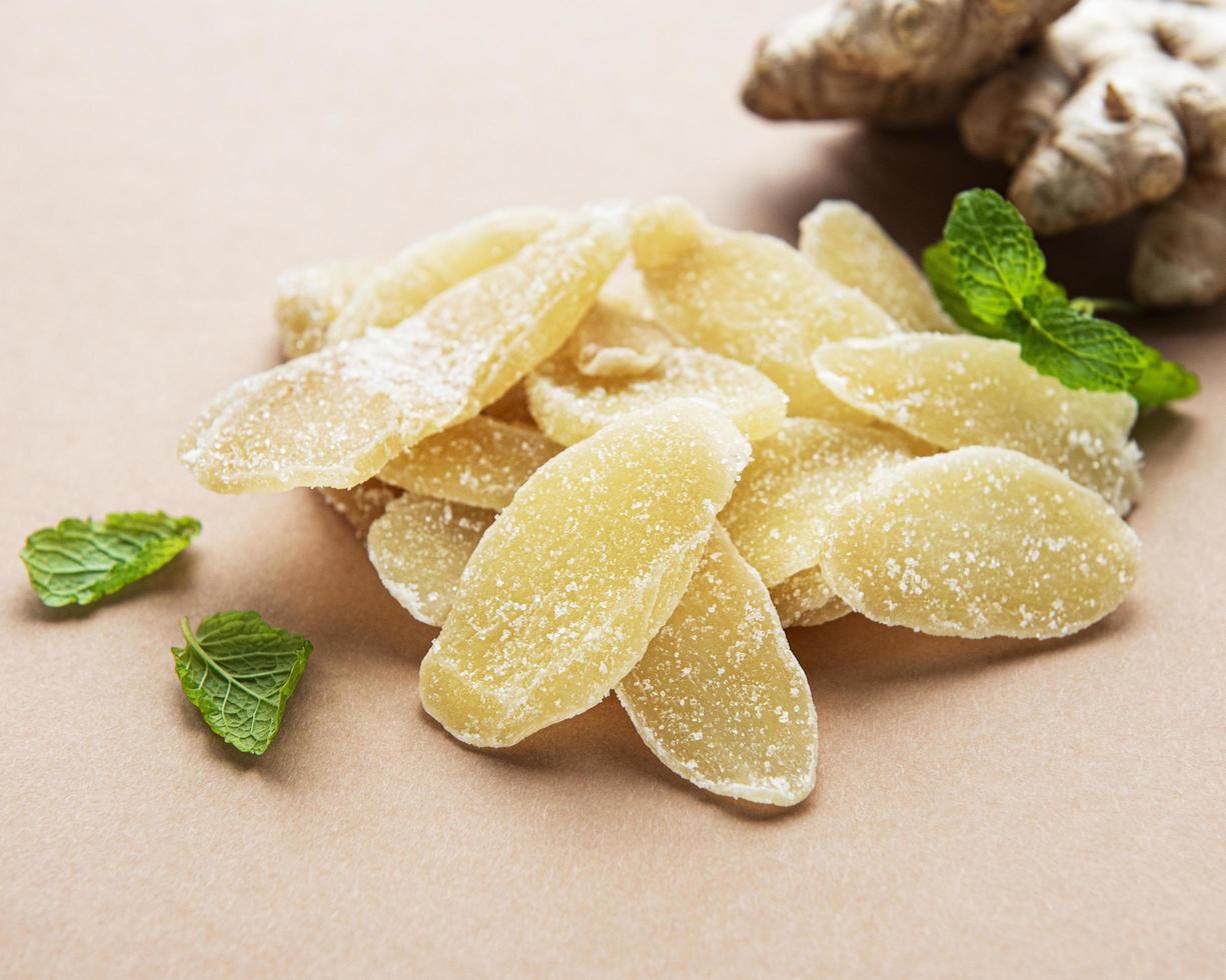 Sweet and spicy candied ginger 3449592 Stock Photo at Vecteezy
