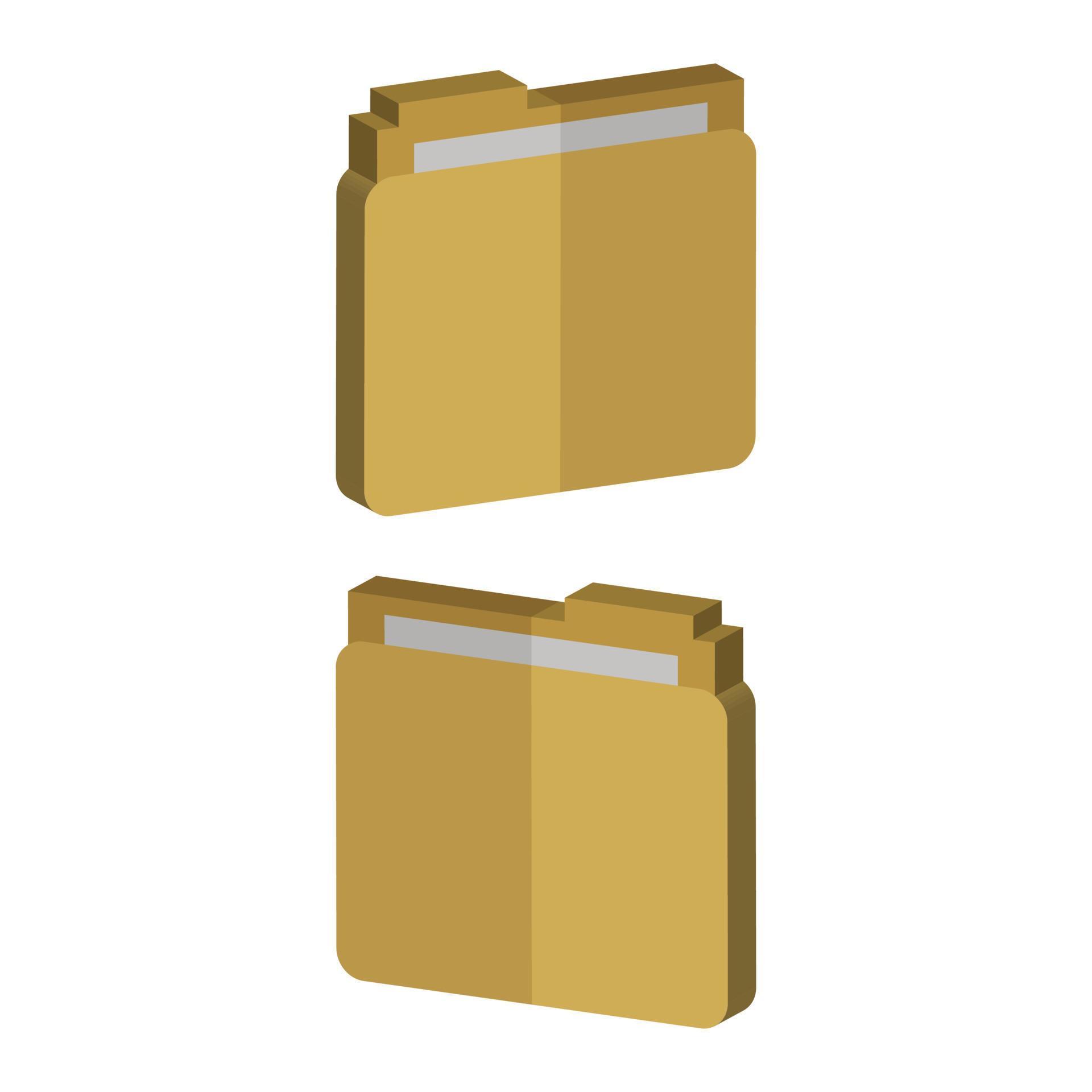 Folder Illustrated On White Background 3451909 Vector Art at Vecteezy