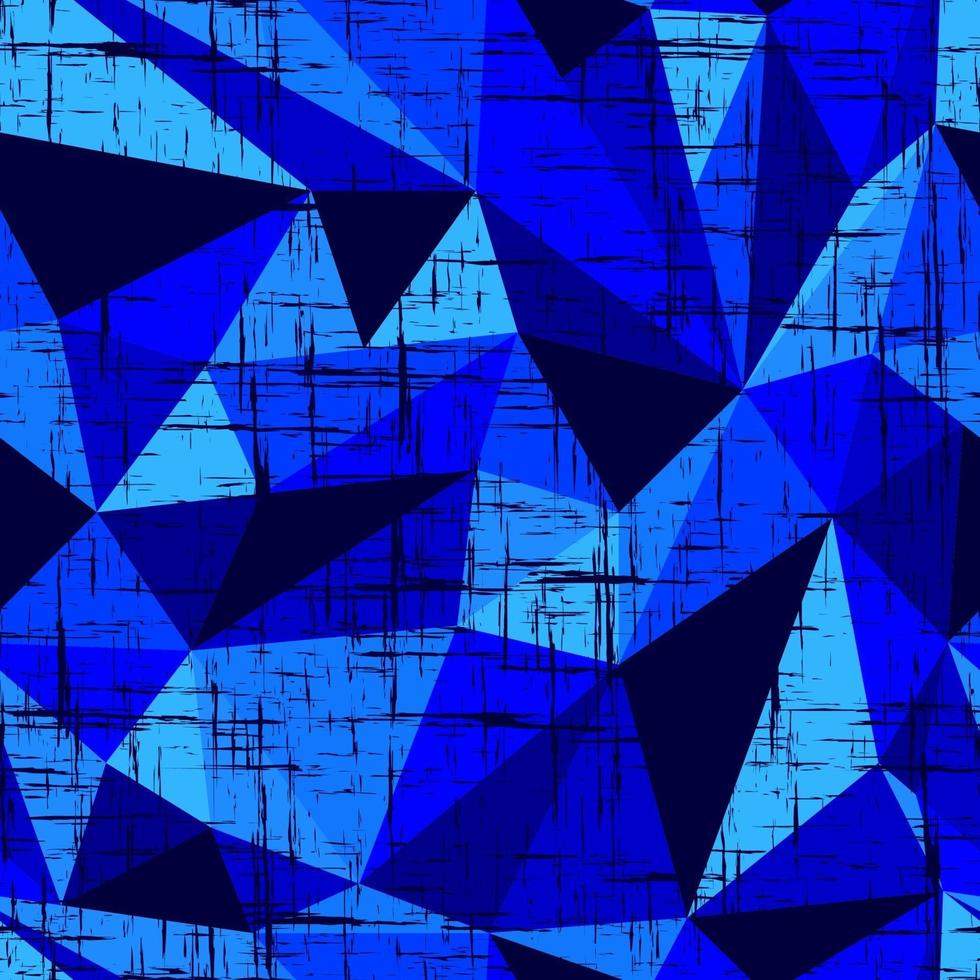Bright pattern abstract. Blue geometric seamless print. 3452892 Vector ...