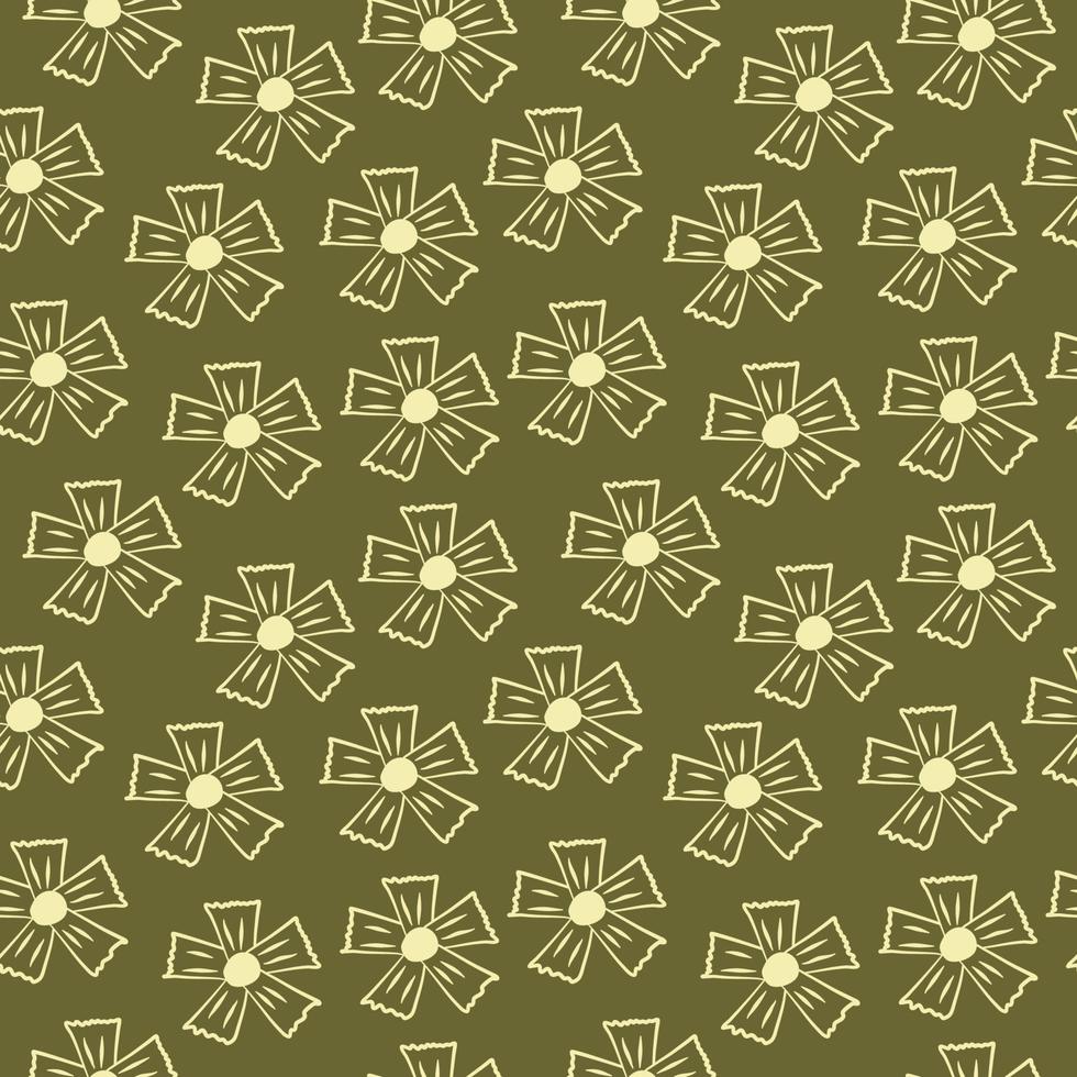 Simple floral Vector Seamless Pattern 3455869 Vector Art at Vecteezy