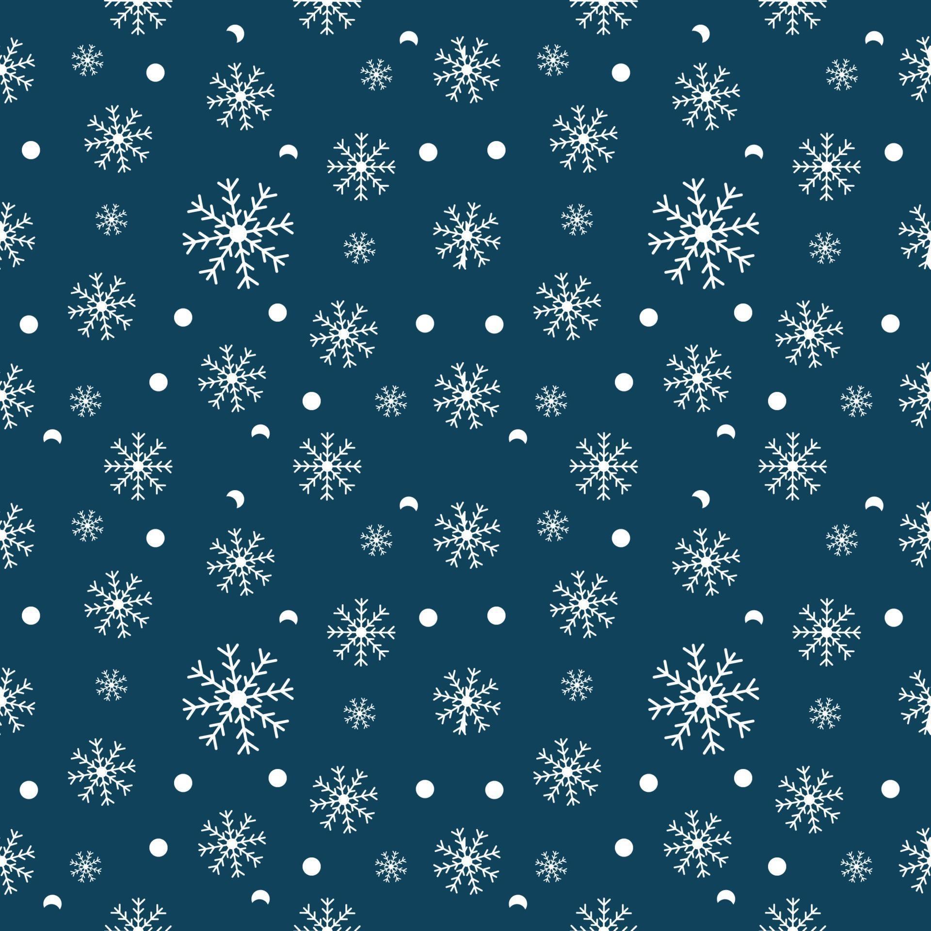 snowflake seamless pattern 3456199 Vector Art at Vecteezy