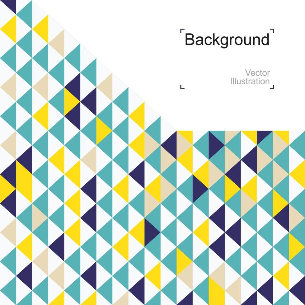 Abstract colorful geometric pattern background. Vector. 3456836 Vector Art at Vecteezy