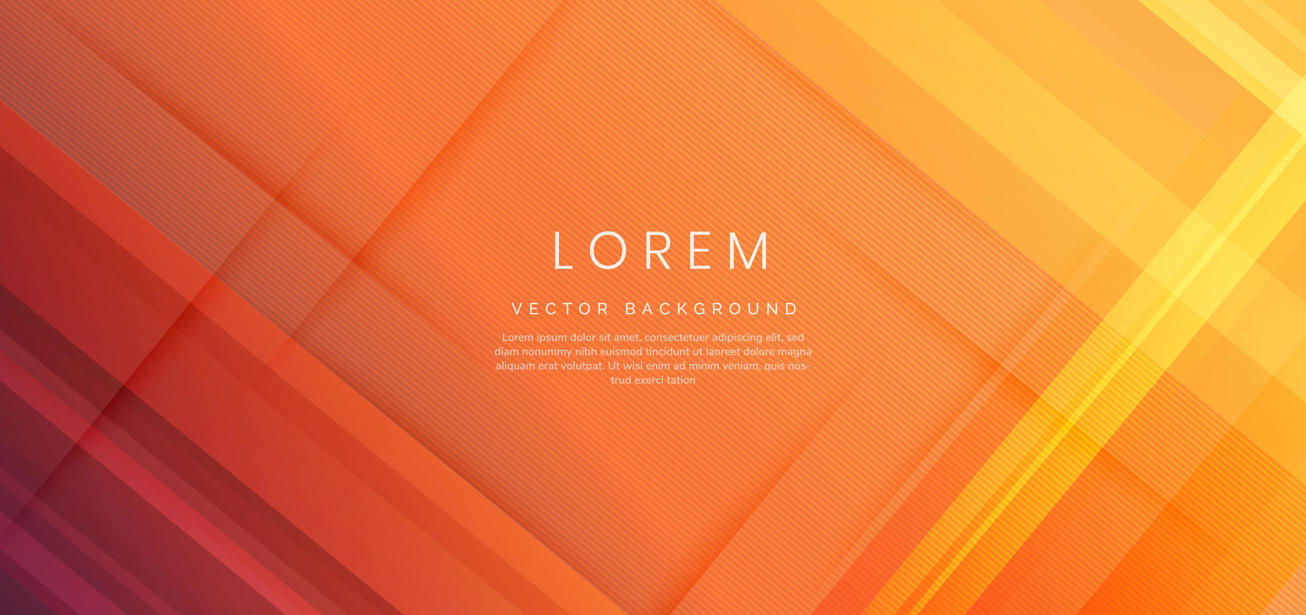 Abstract Orange Gradient Geometric Diagonal Overlay Layer Background