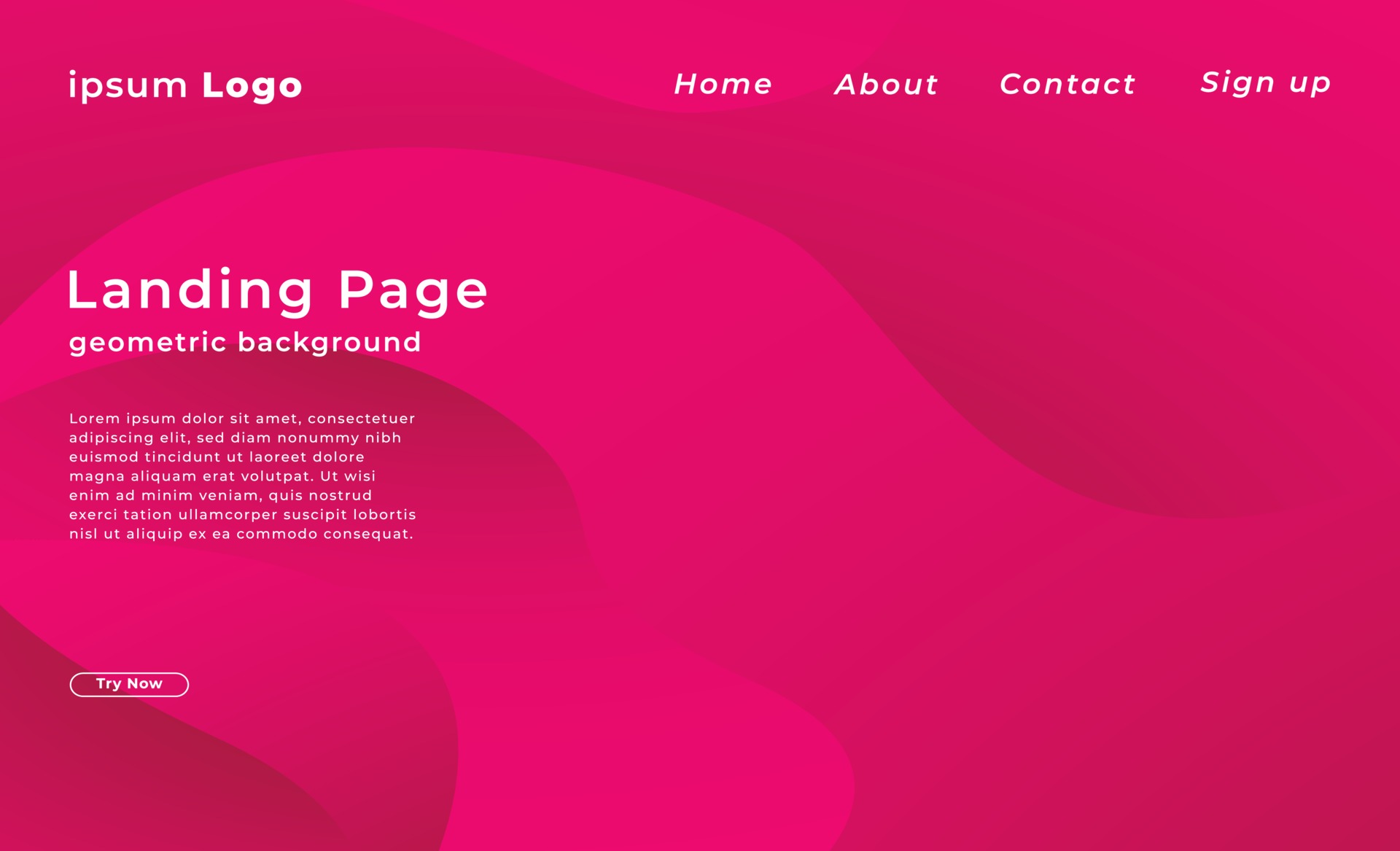 Trendy abstract background gradient shapes composition for website ...