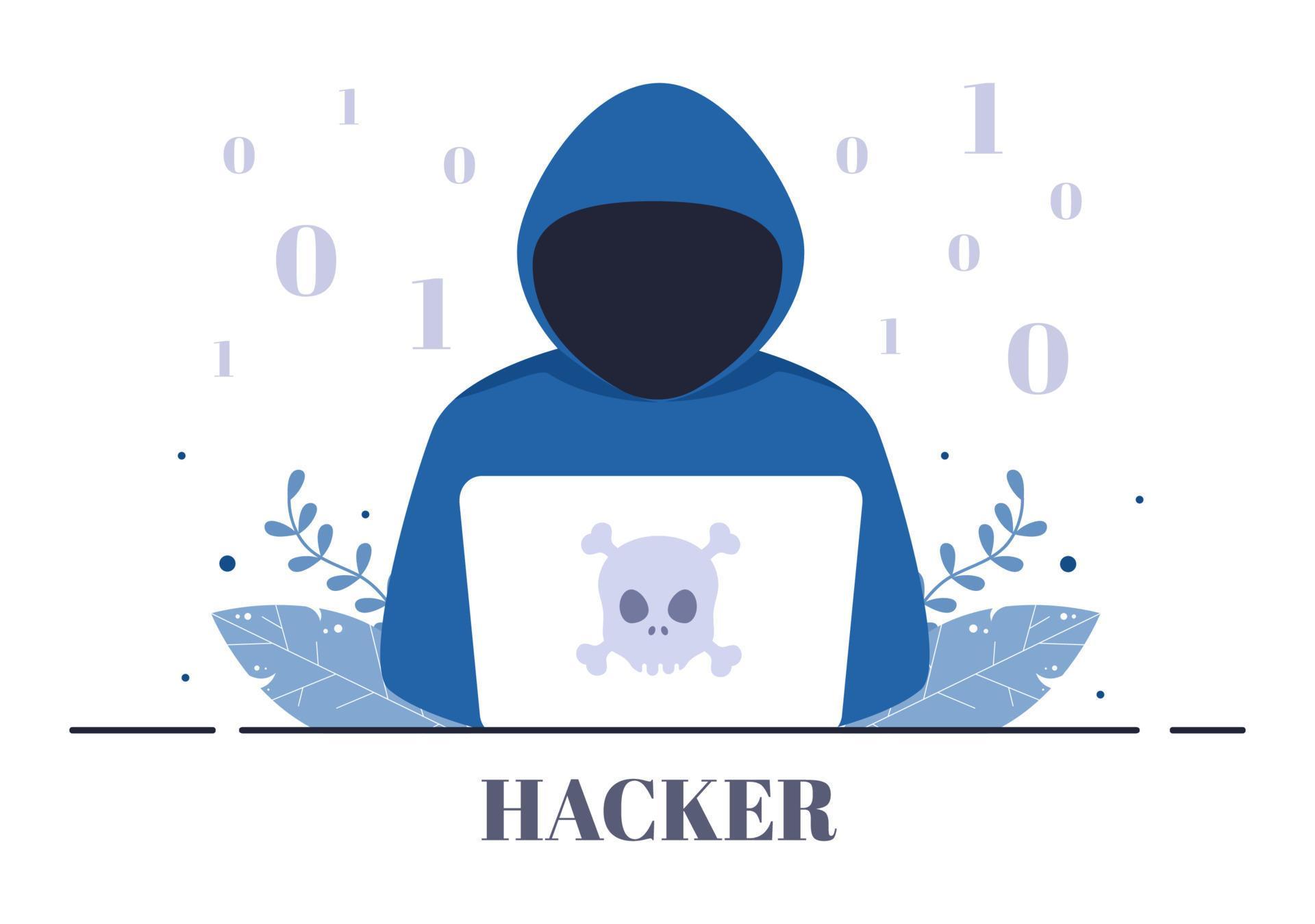 Hacker Vector Illustration 3471419 Vector Art at Vecteezy