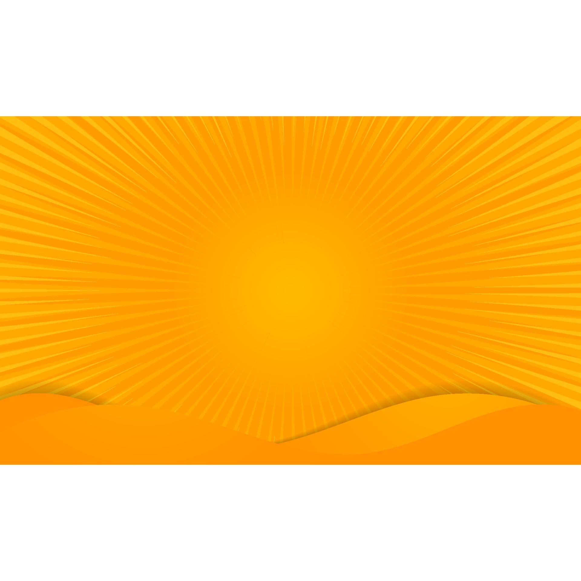 Sunburst Background Design Yellow Color Wave Illustration 3475196