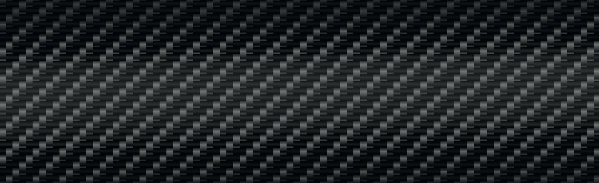 Panoramic Texture Of Black And Gray Carbon Fiber 3484989 Vector Art At
