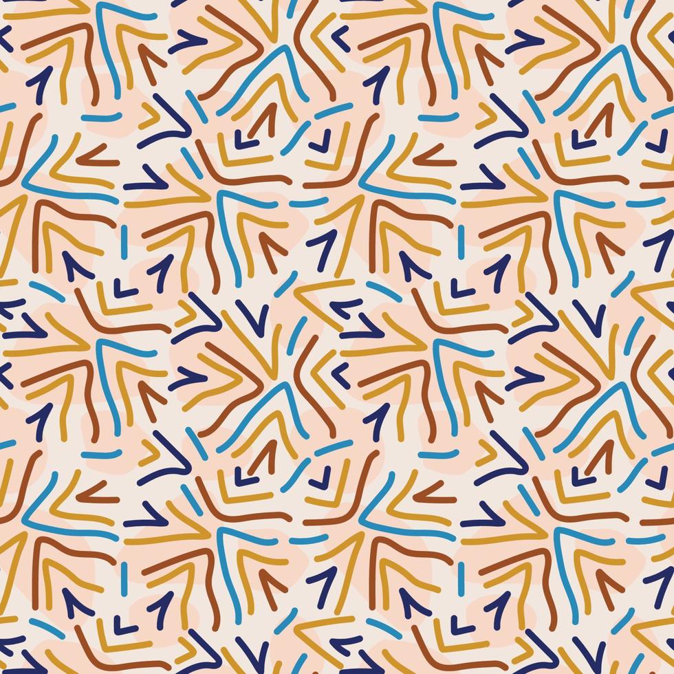 Abstract curve lines seamless pattern design 3486166 Vector Art at Vecteezy