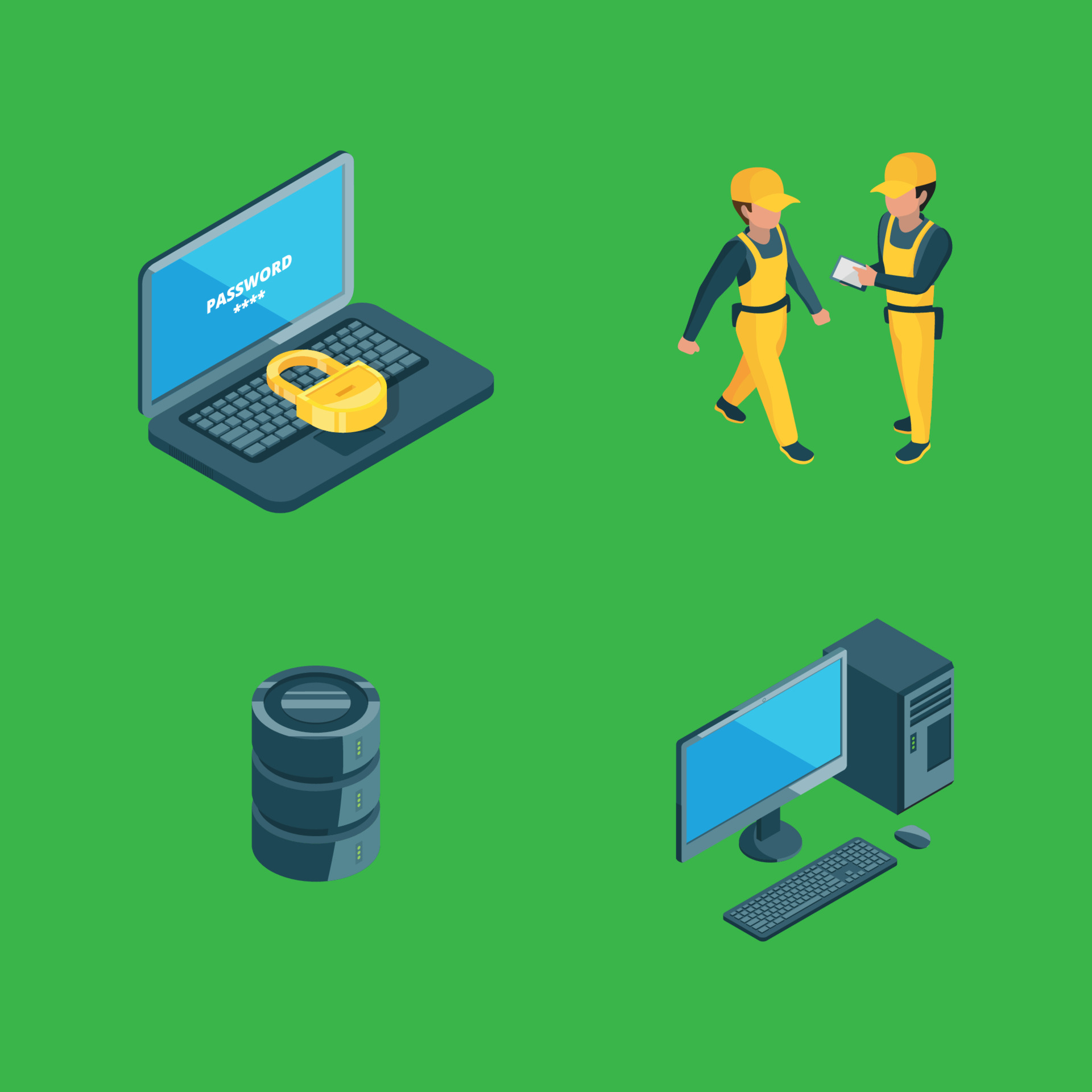 Database 3d Vector Art, Icons, and Graphics for Free Download