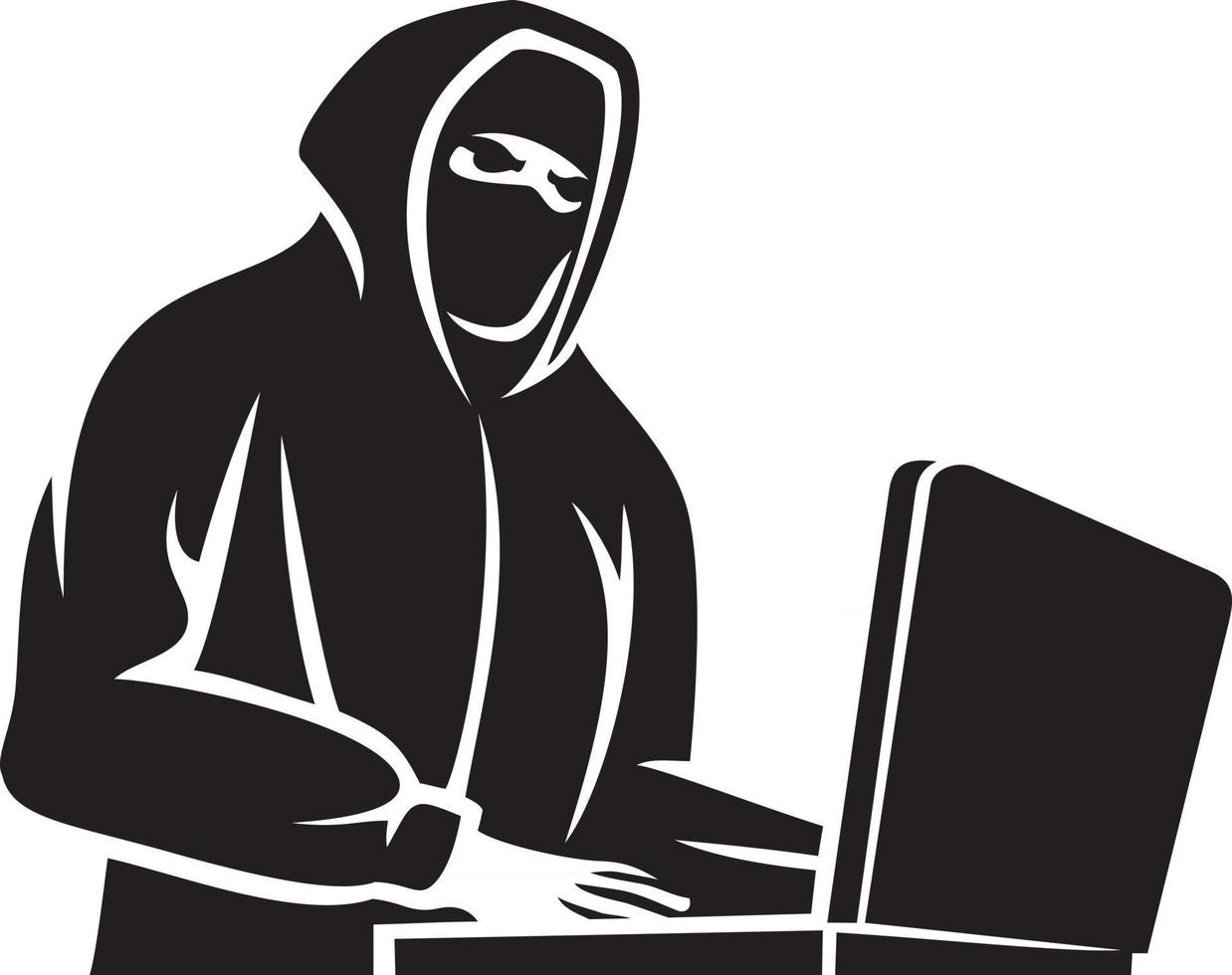Computer Hacker Icon 3495747 Vector Art at Vecteezy