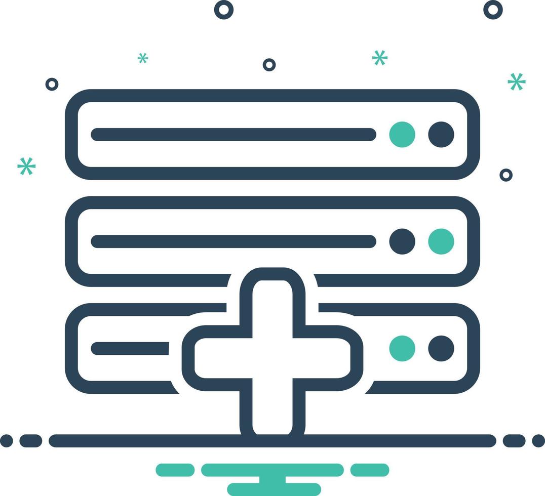 Mix icon for data 3497063 Vector Art at Vecteezy