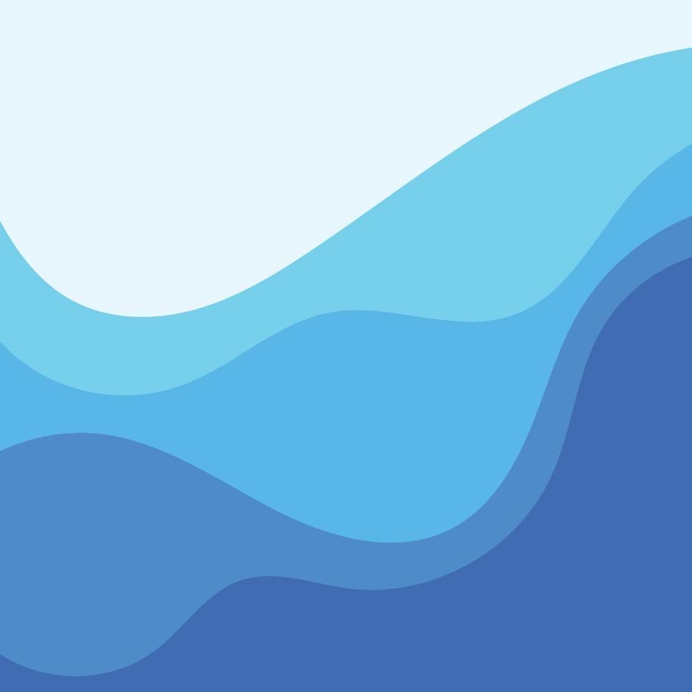 Abstract Water wave vector illustration design background EPS10 3506700 ...