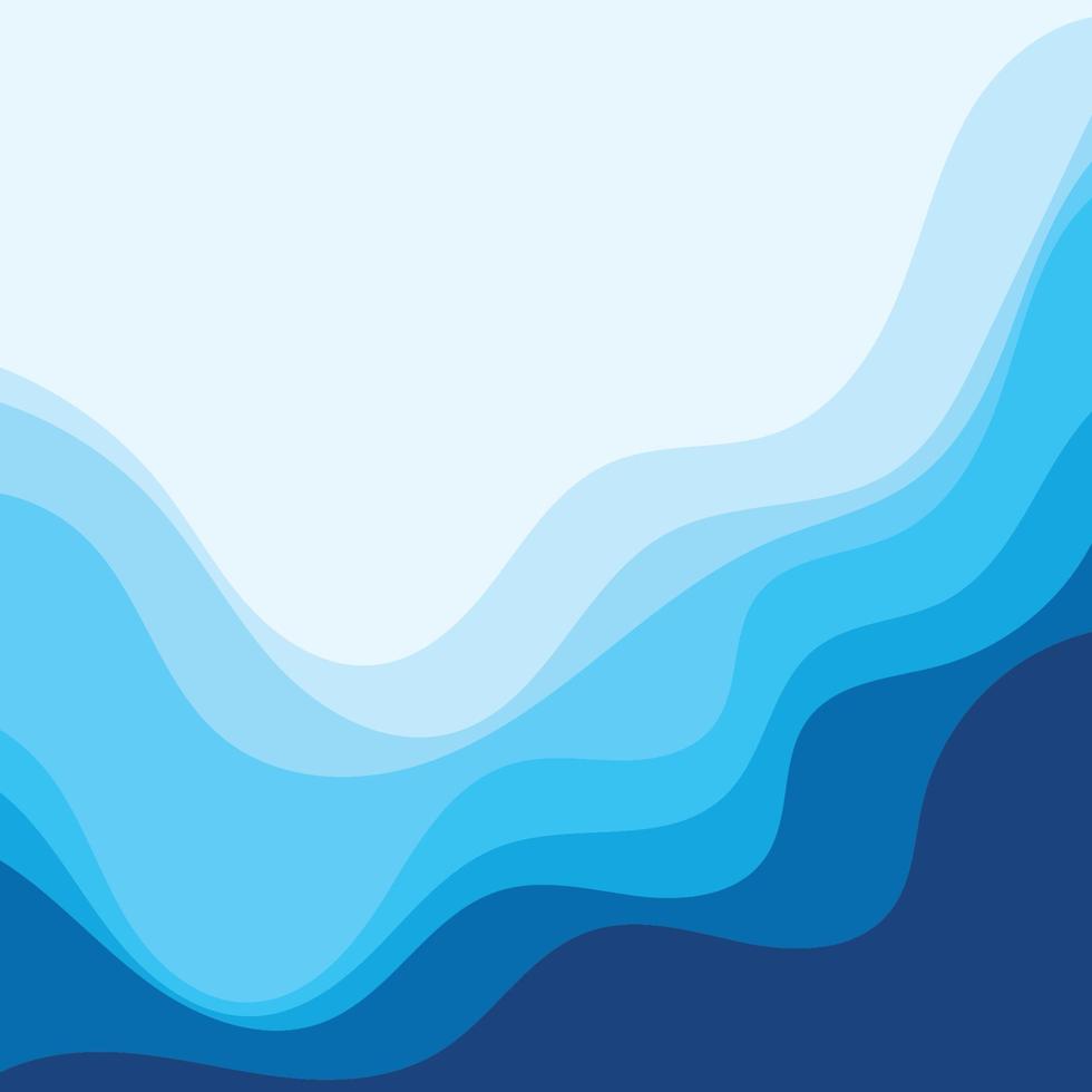 Abstract Water wave vector illustration design background EPS10 3506732 ...