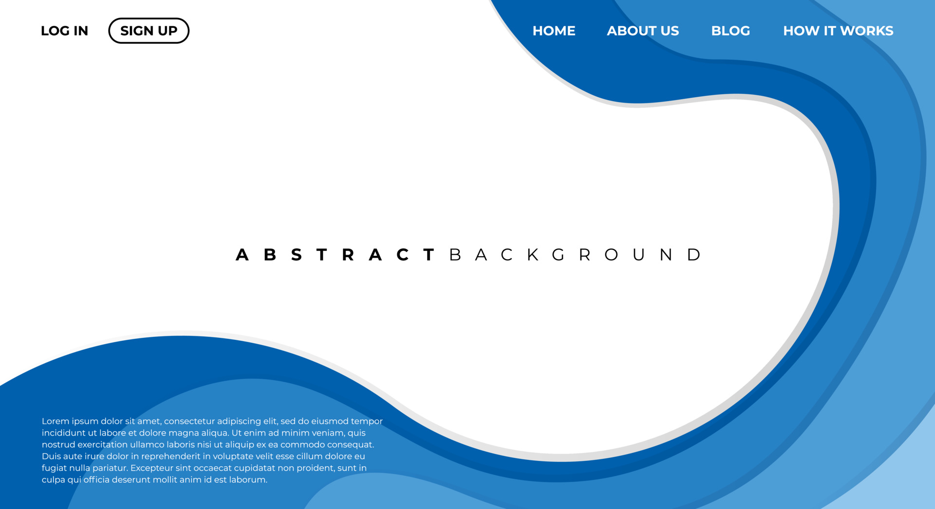 Modern abstract trendy background. Great design for postcard, banner ...