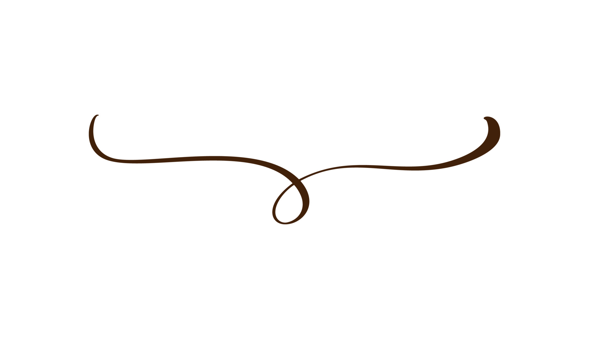 Vector vintage line elegant calligraphy divider and separator, swirl ... Vector vintage line elegant calligraphy divider and separator, swirl ...