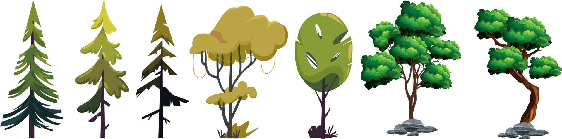 Large Tree Vector Art, Icons, and Graphics for Free Download