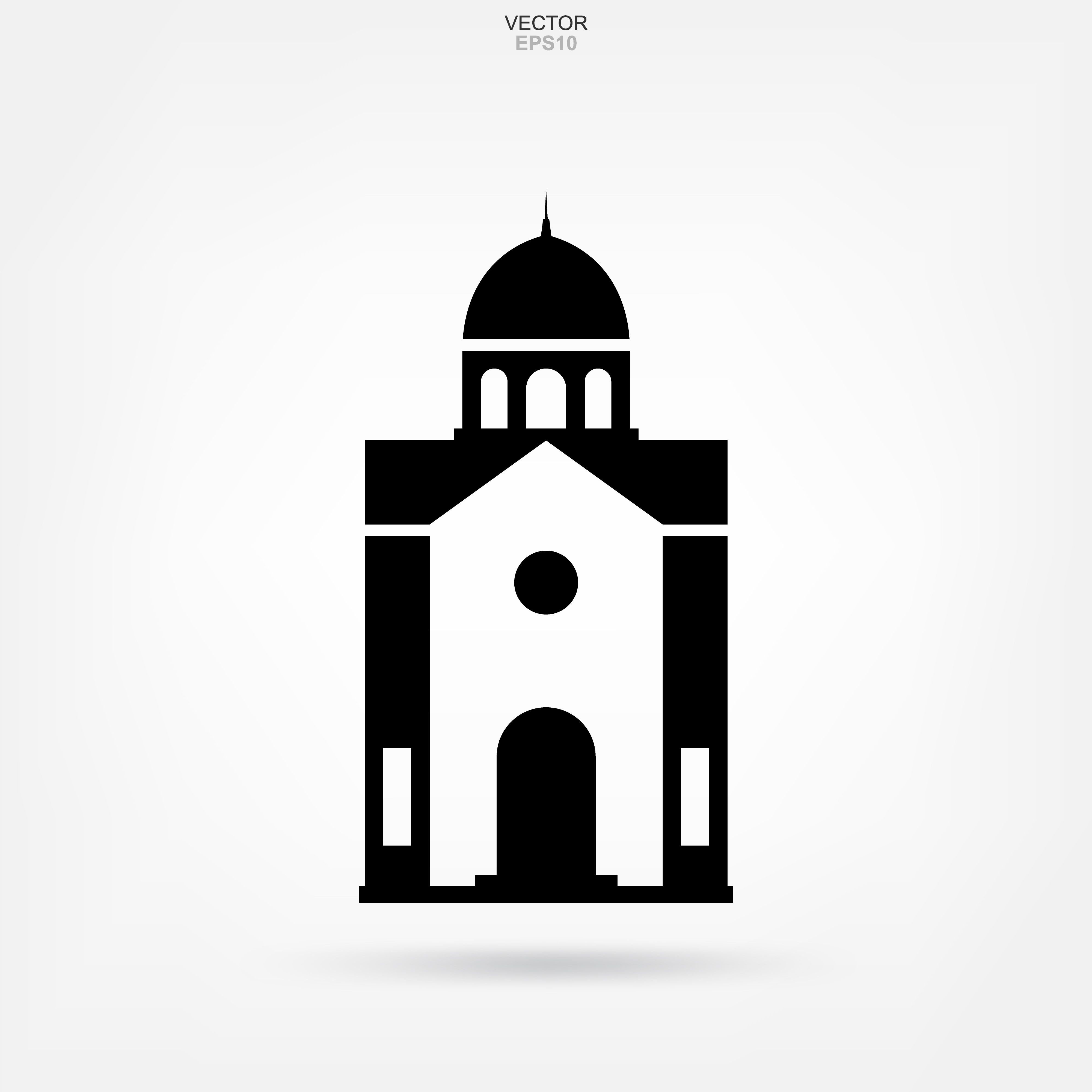 Building icon. Architecture identity with detail and element design ...
