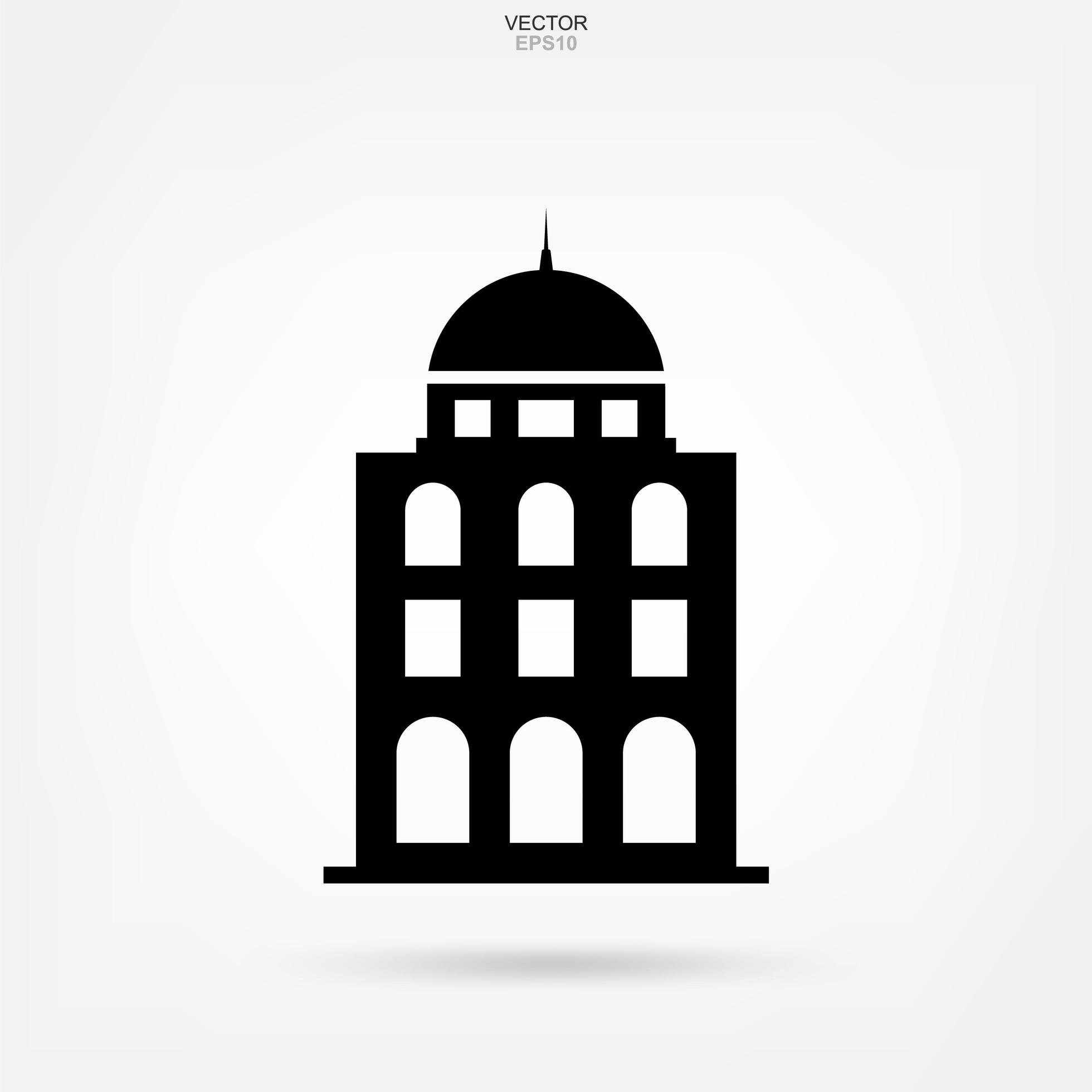 Building icon. Architecture identity with detail and element design ...