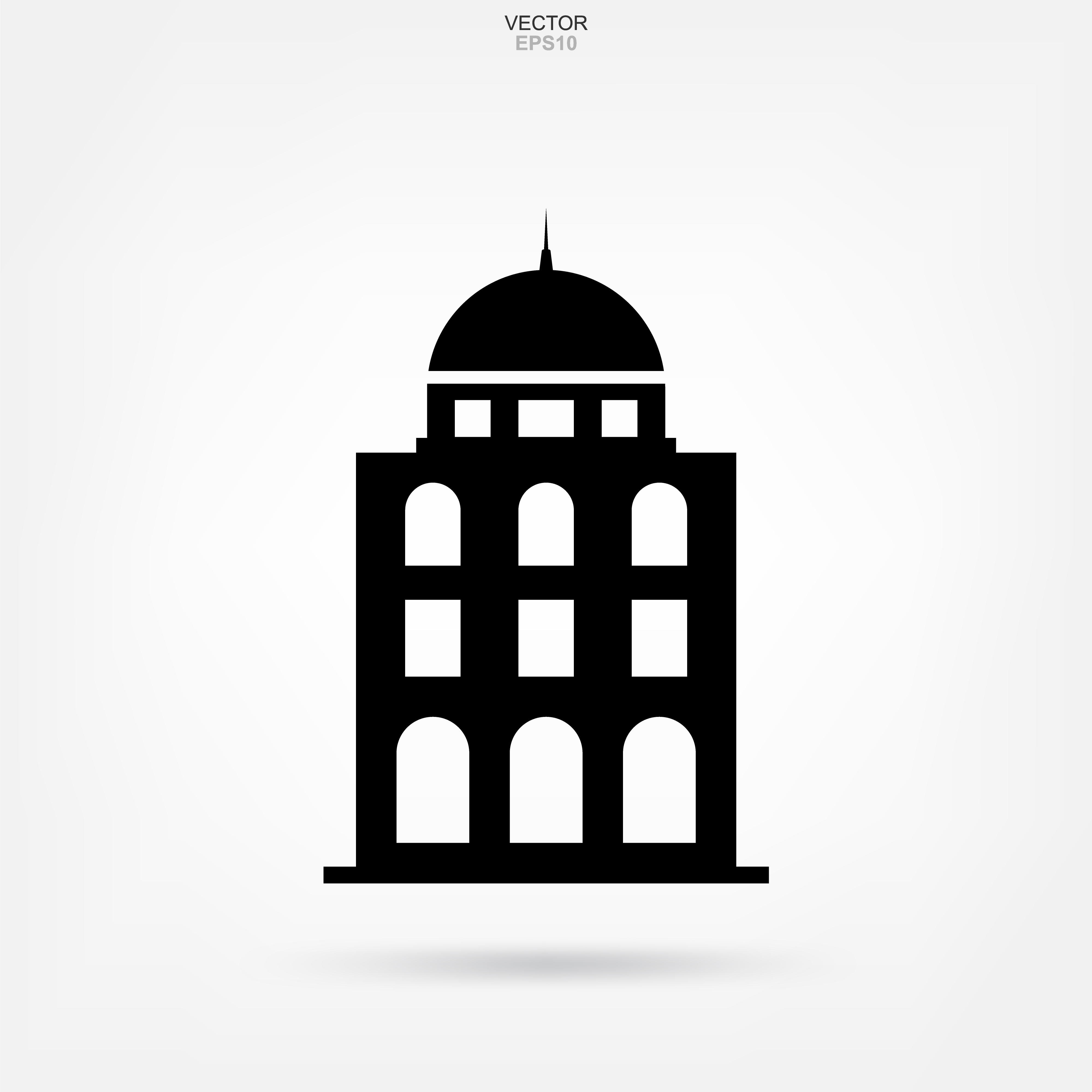 Building icon. Architecture identity with detail and element design ...