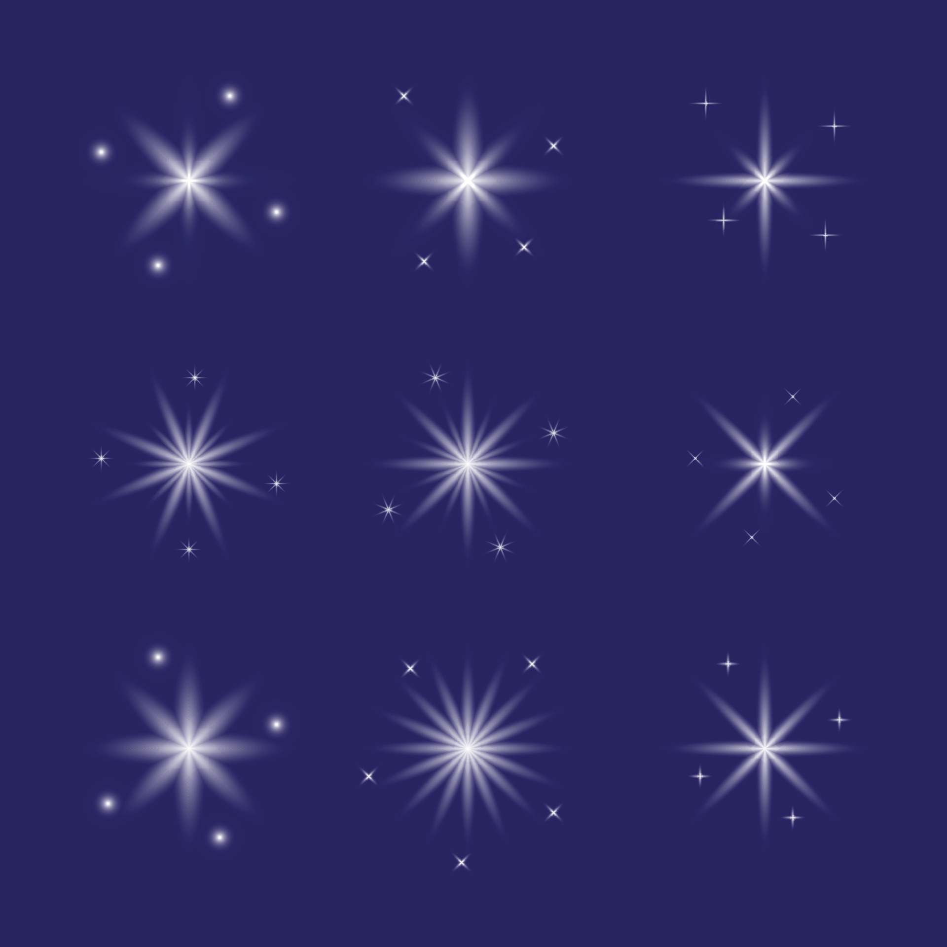 Twinkle Star Clip Art SVG