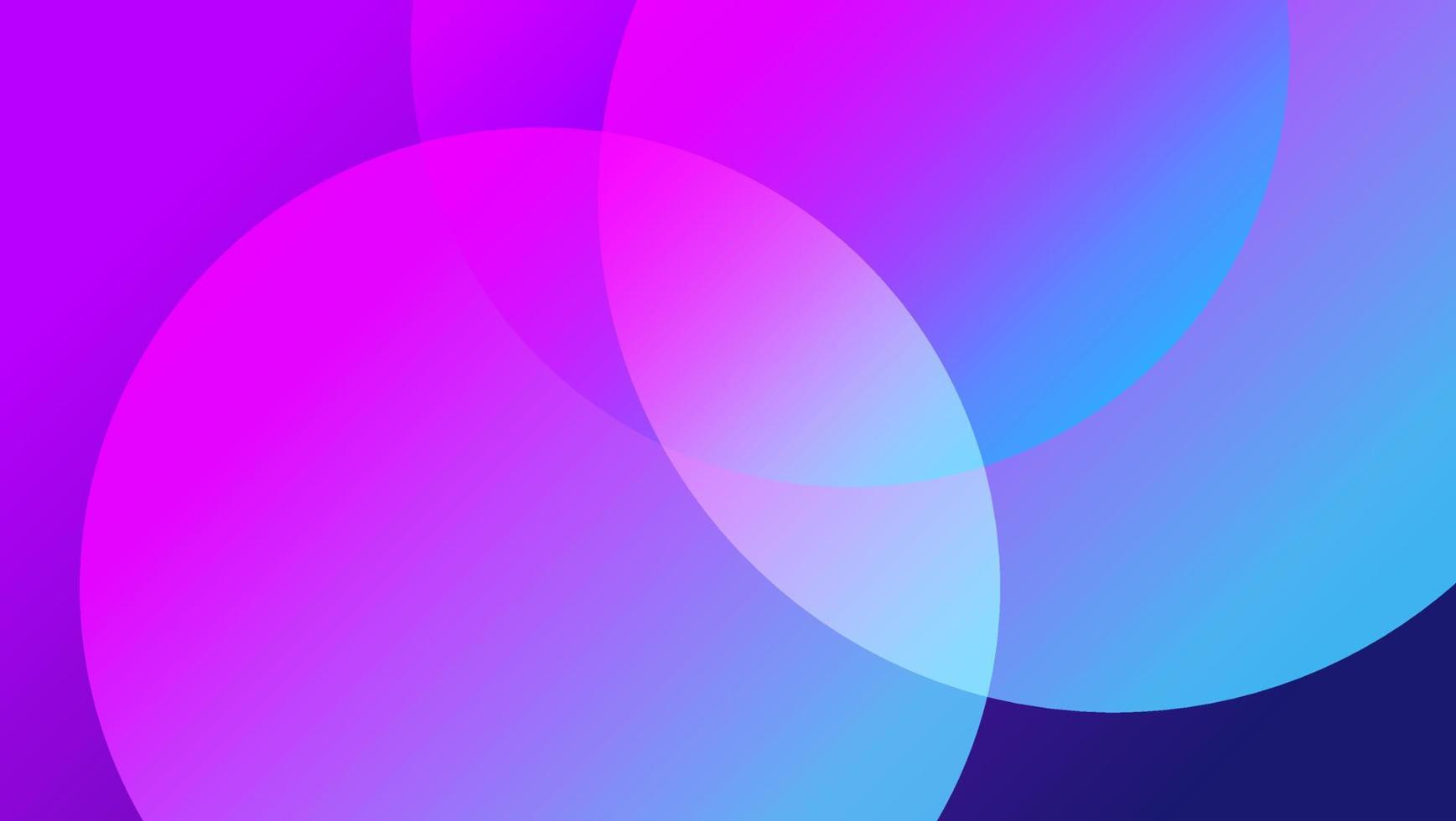 Abstract Overlapping Gradient Circle Background 3558294 Vector Art At