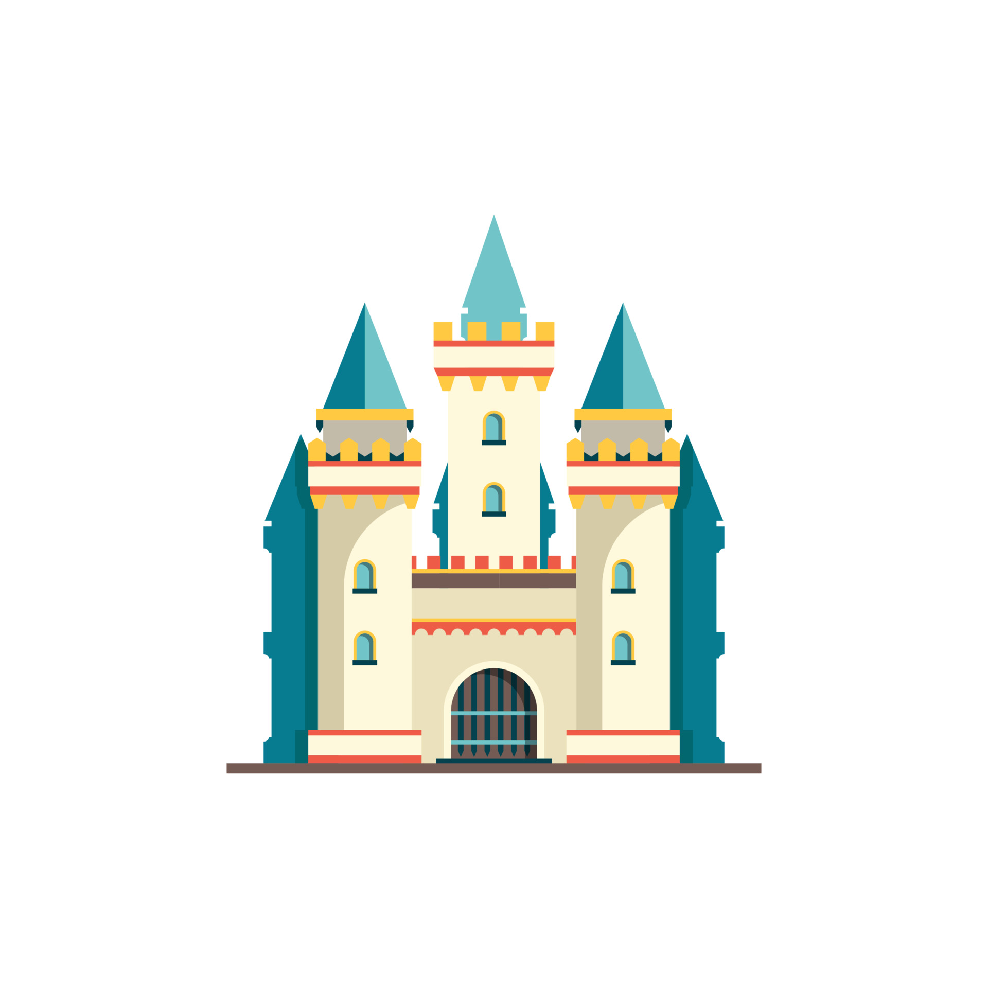 Castle Vector Art, Icons, and Graphics for Free Download