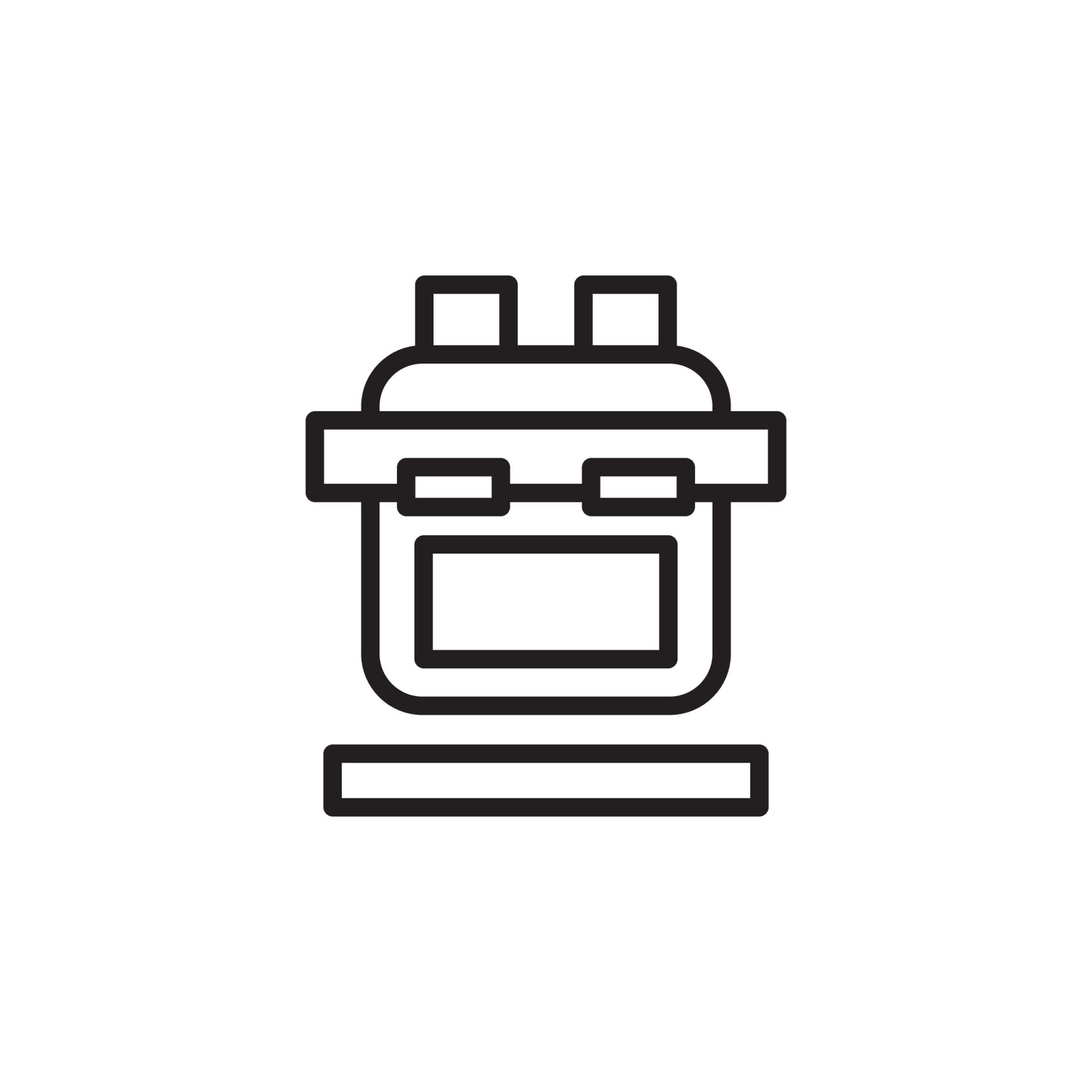 Robots Outline Vector Icon Thin Line Black Robots Icon Flat Vector Simple Element Illustration