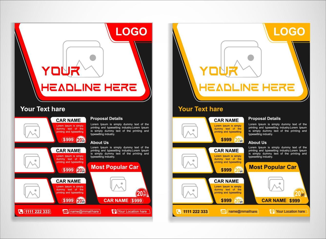 Car Sale Flyer Design Template Car Layout Template Rent A Car Sale Flyer Premium Class