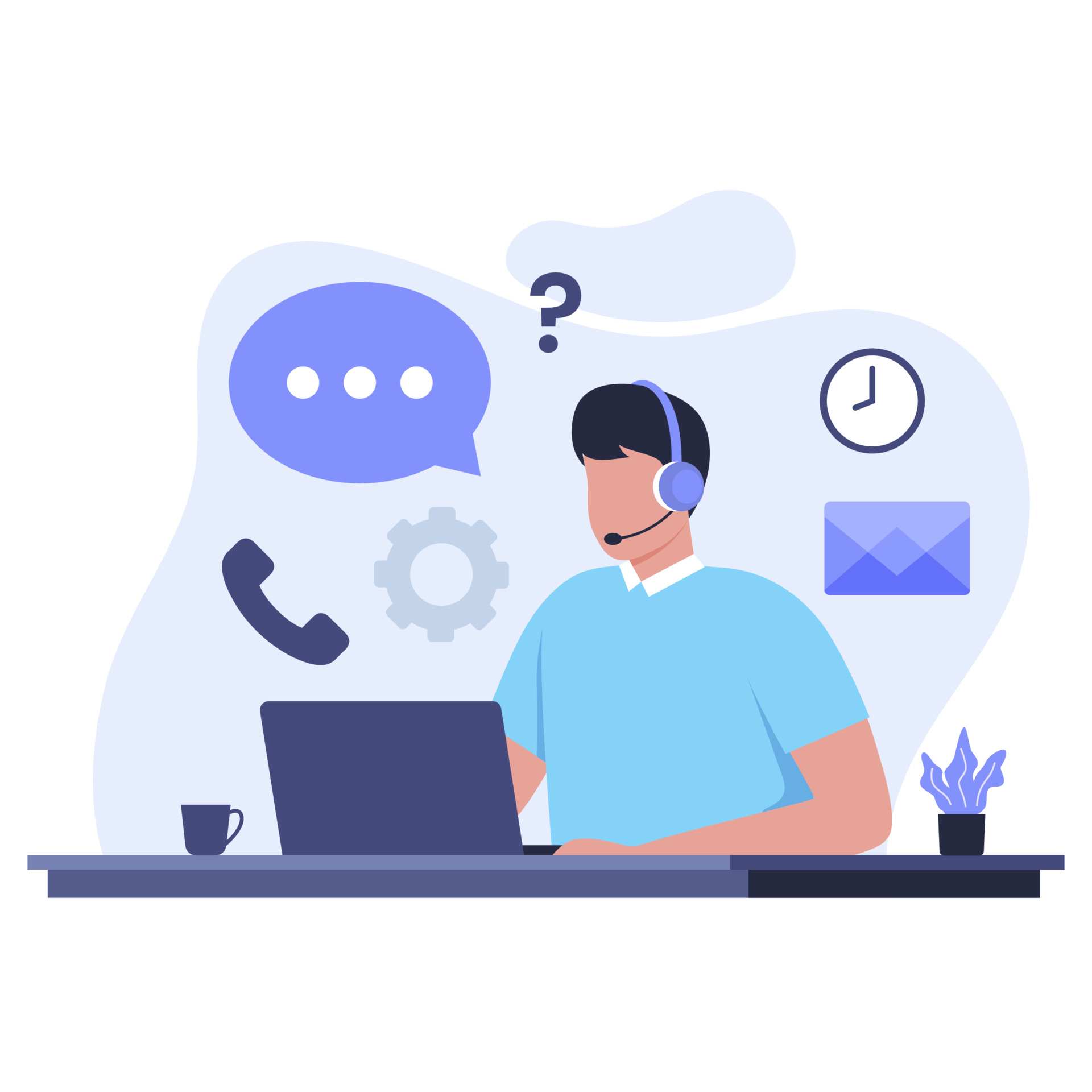 Online support illustration flat design concept 3578834 Vector Art at ... Online support illustration flat design concept 3578834 Vector Art at ...