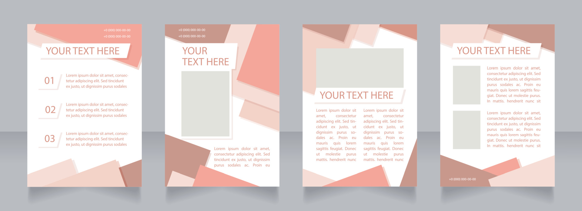 Reproductive Health Guide Blank Brochure Layout Design Sexual Health Vertical Poster Template