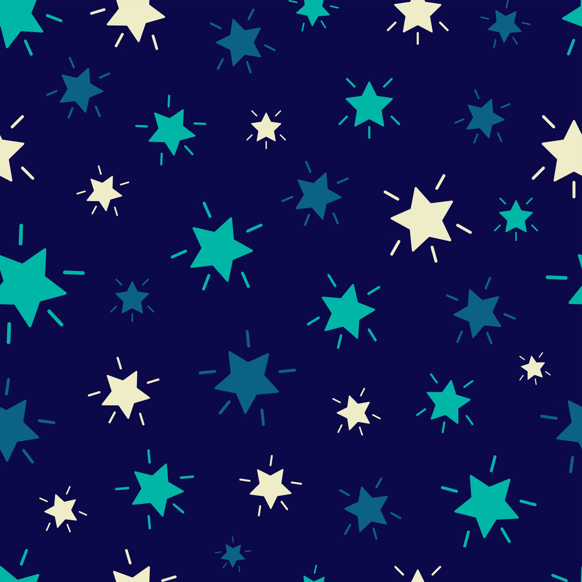 Sparkling Stars Seamless Repeat Pattern 3585761 Vector Art at Vecteezy