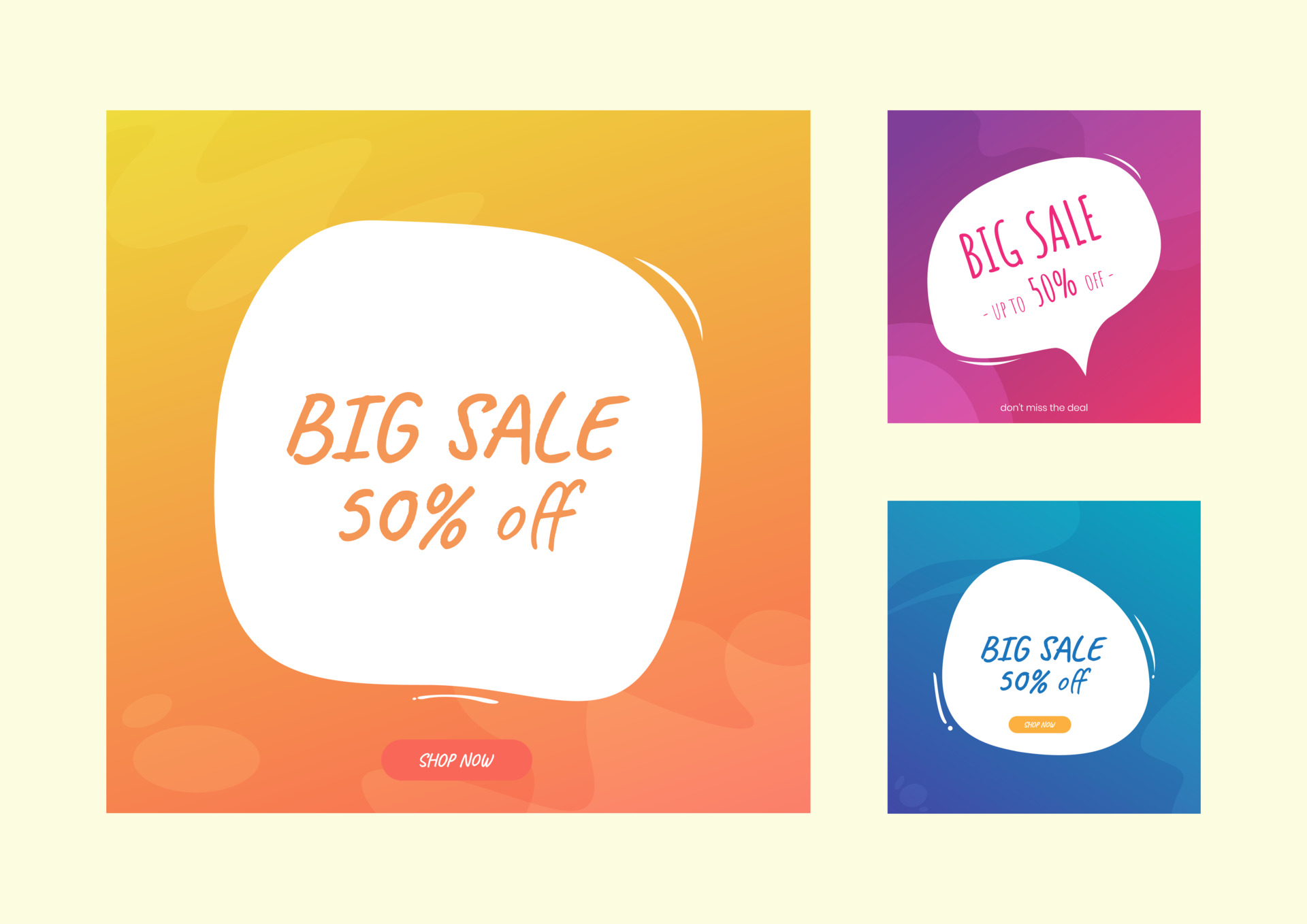 Big Sale Up To 50 Percent Template Design For Social Media 3586192 big-sale-up-to-50-percent-template-design-for-social-media-3586192