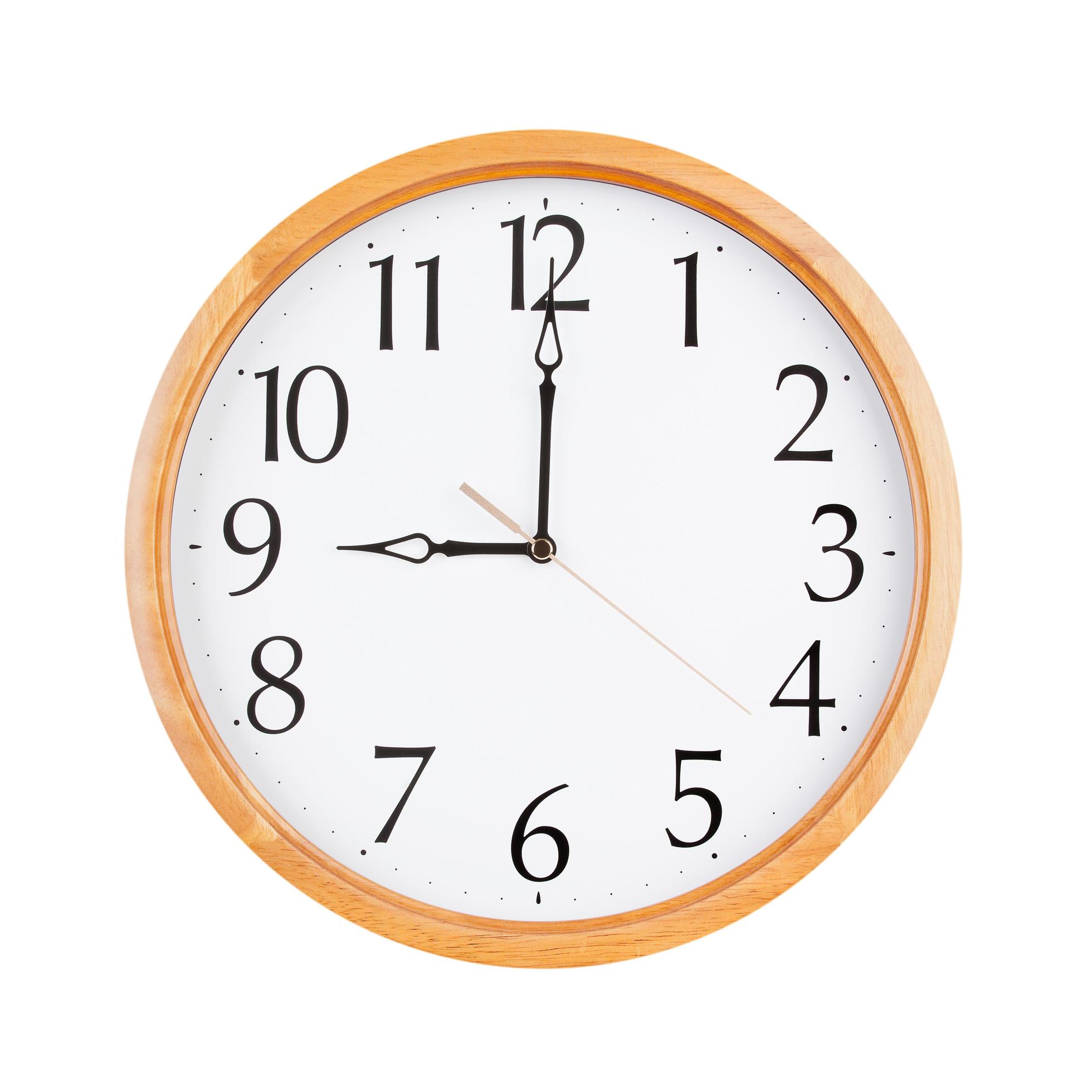 Exactly Nine O clock 3586879 Stock Photo At Vecteezy