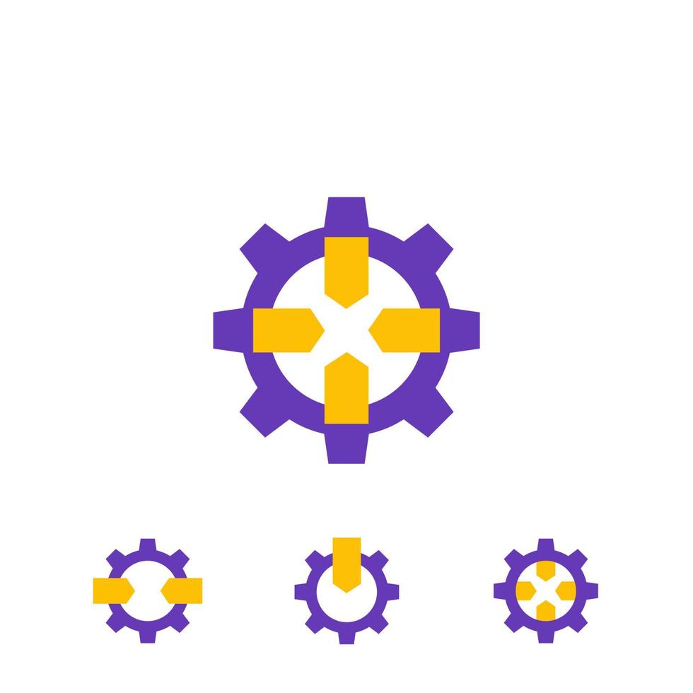 Integration icons on white 3588624 Vector Art at Vecteezy