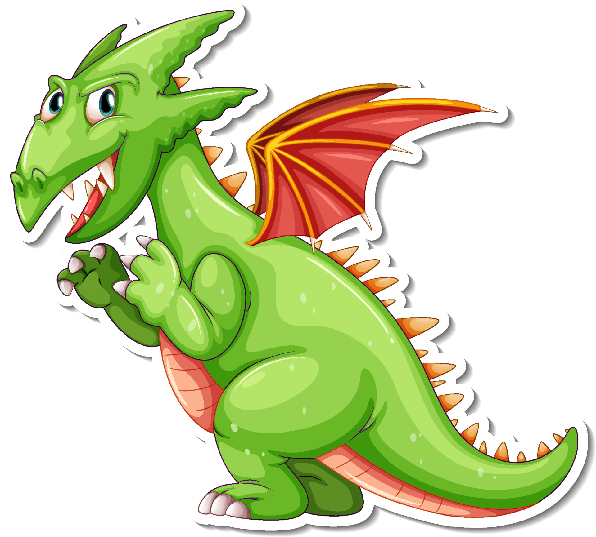 Fantasy Dragon cartoon character sticker 3591837 Vector Art at Vecteezy Fantasy Dragon cartoon character sticker 3591837 Vector Art at Vecteezy